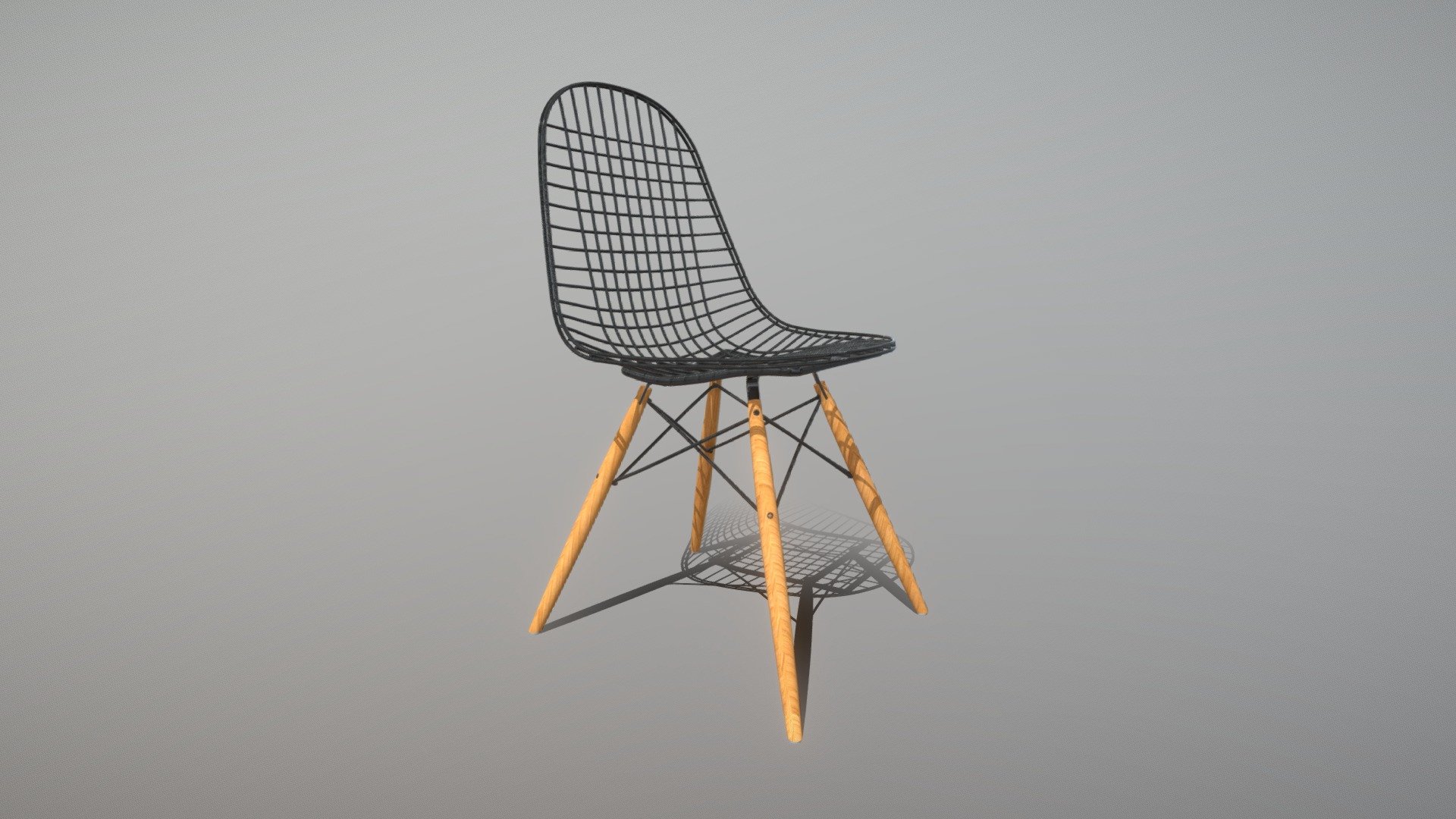 Wirechair 3d - 3D model by dwiirawan [7a2ab03] - Sketchfab
