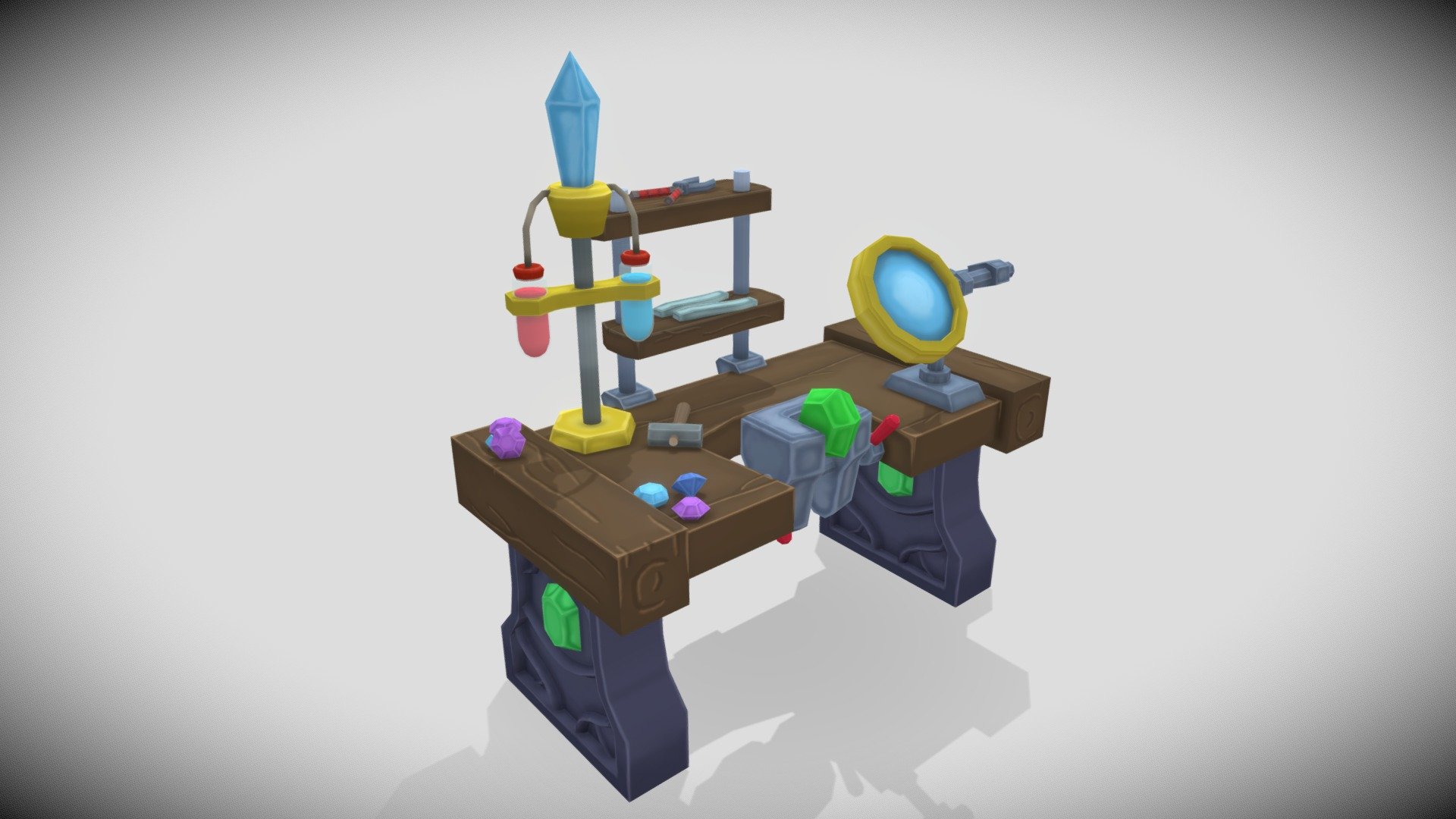 Gem Workbench - 3D model by Thomas Jenner (@Thomas_Jenner) [7a2ac47 ...