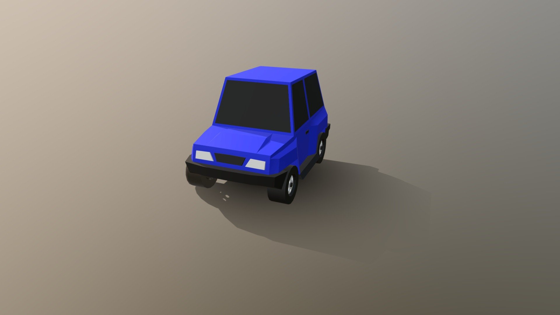 Low Poly Car 003 - 3D model by ROH3D [7a2b4ea] - Sketchfab