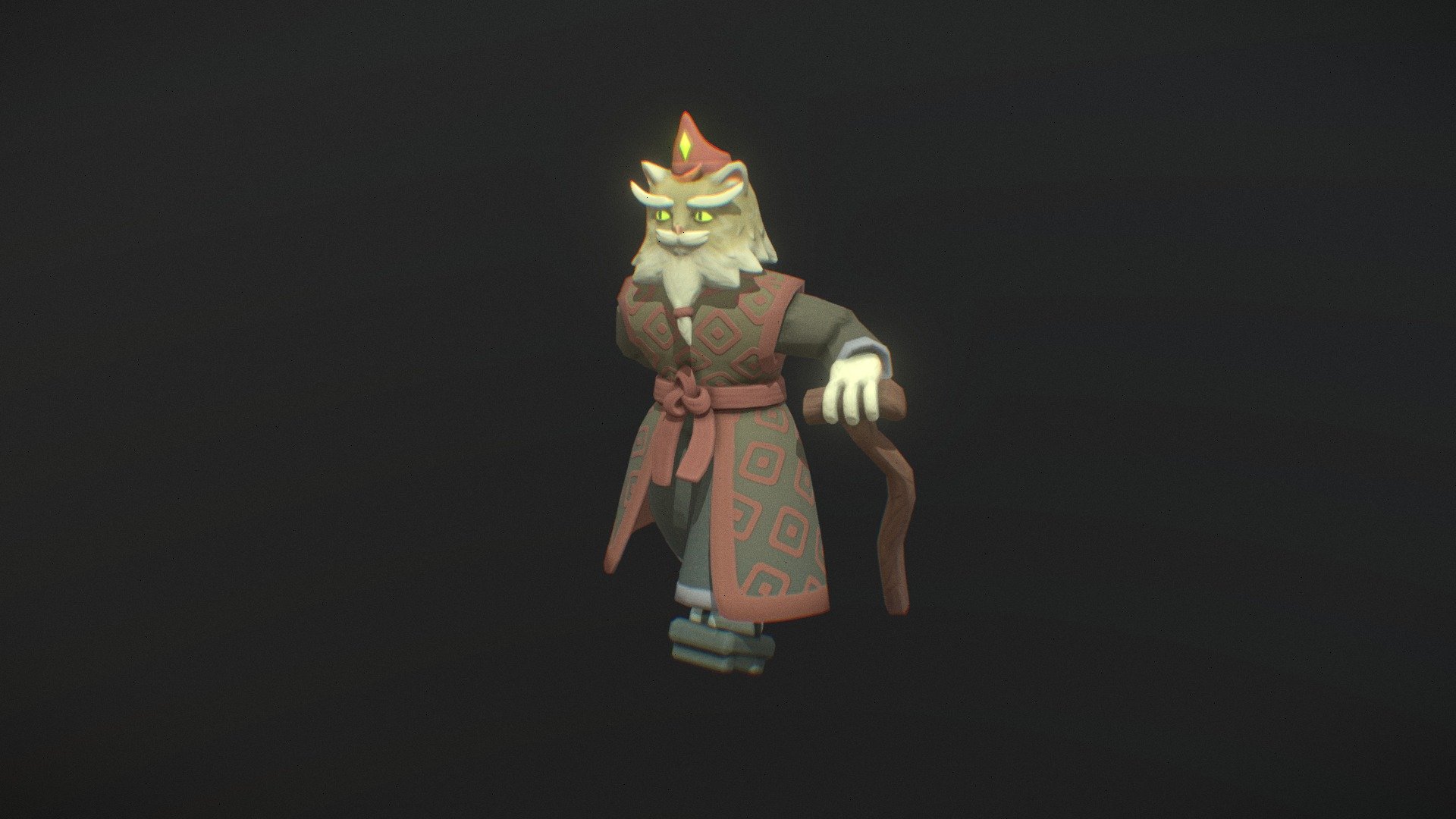 Dojo Master - 3D model by MilkBoy (@JingoMingo) [7a2bf97] - Sketchfab