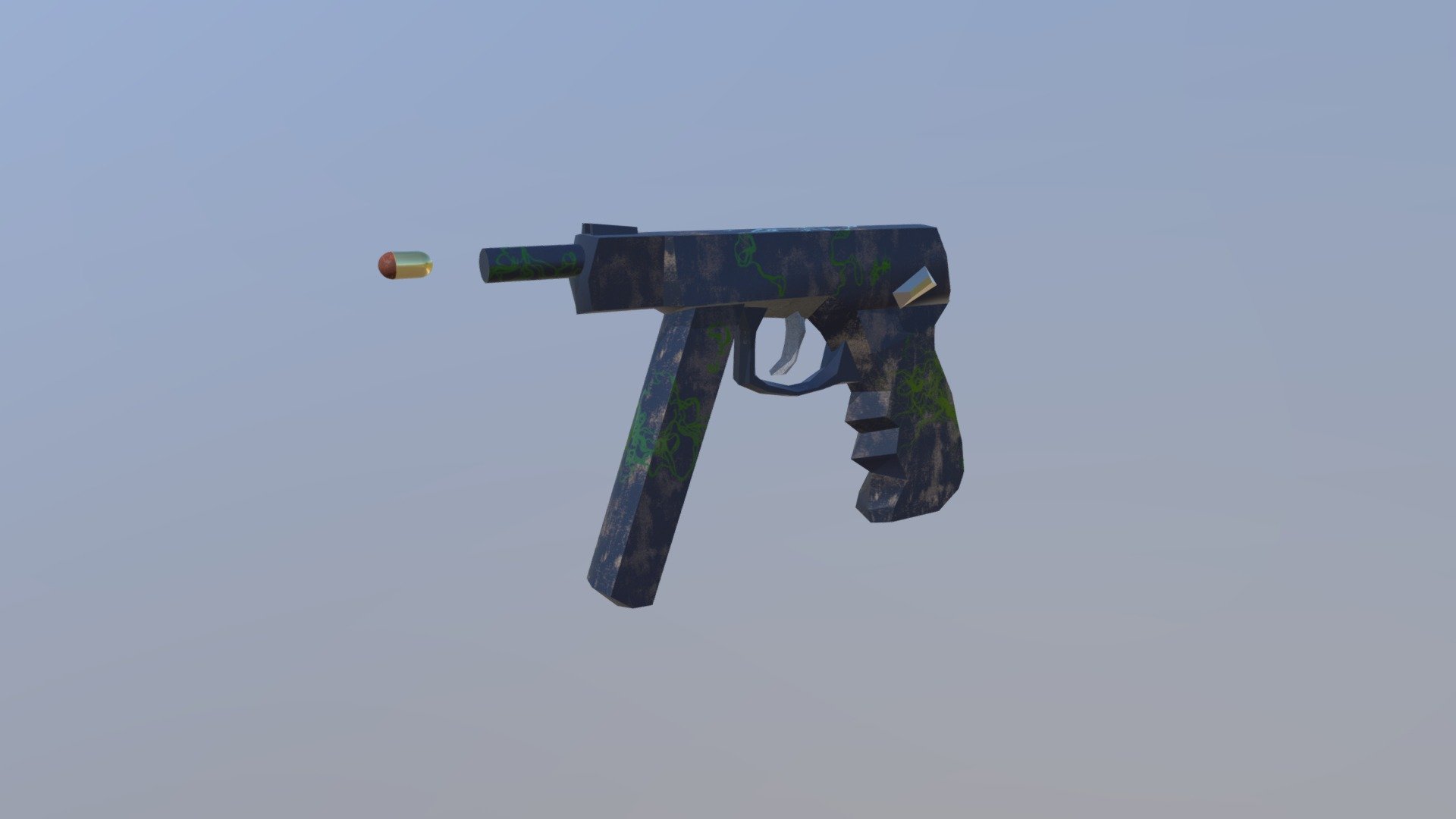 ARMA Y BALA - 3D model by rodruk [7a2ce8a] - Sketchfab