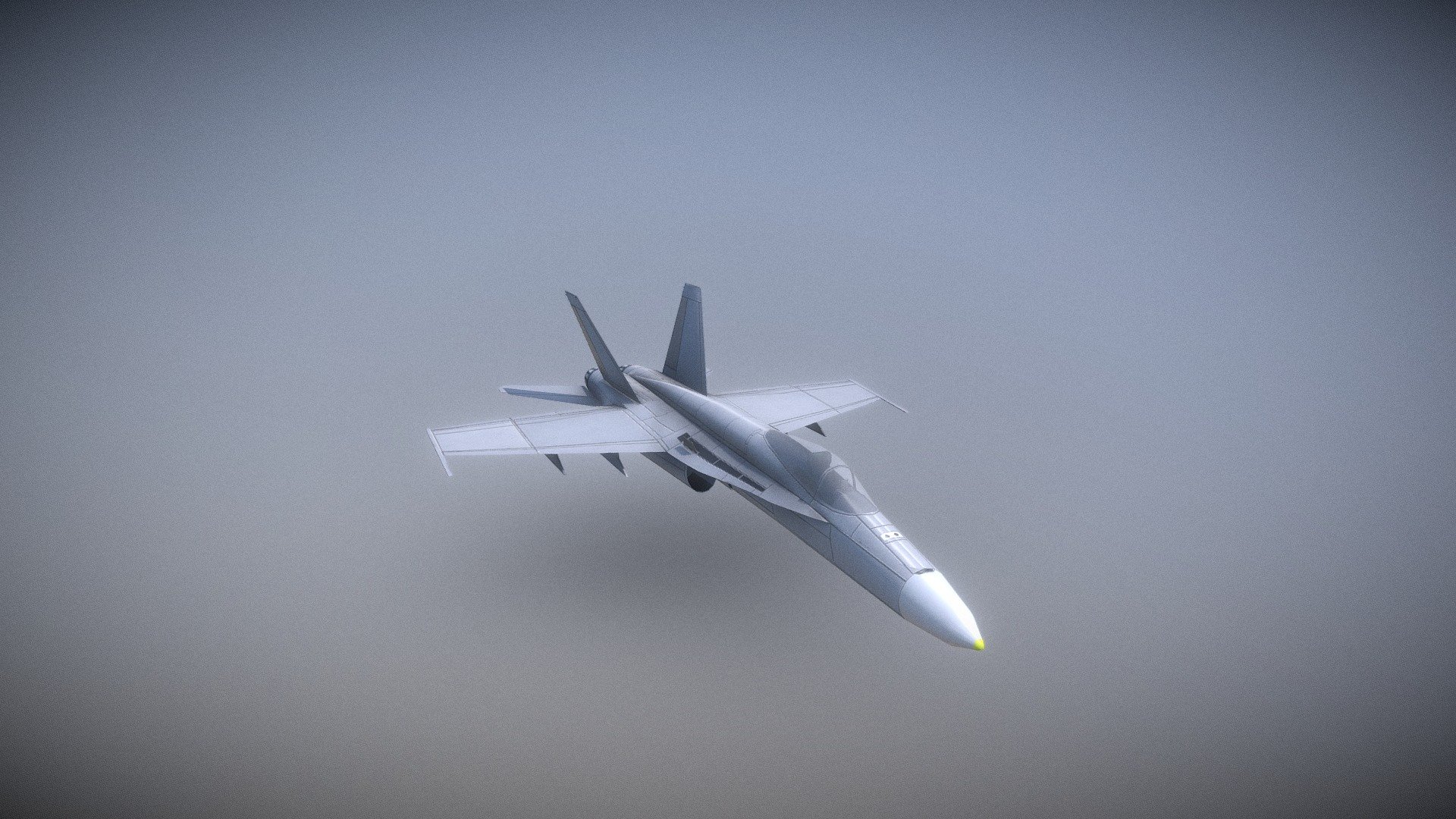 F 18 C Hornet - 3D model by Usman Zia (@Uxxman) [7a2e1bc] - Sketchfab