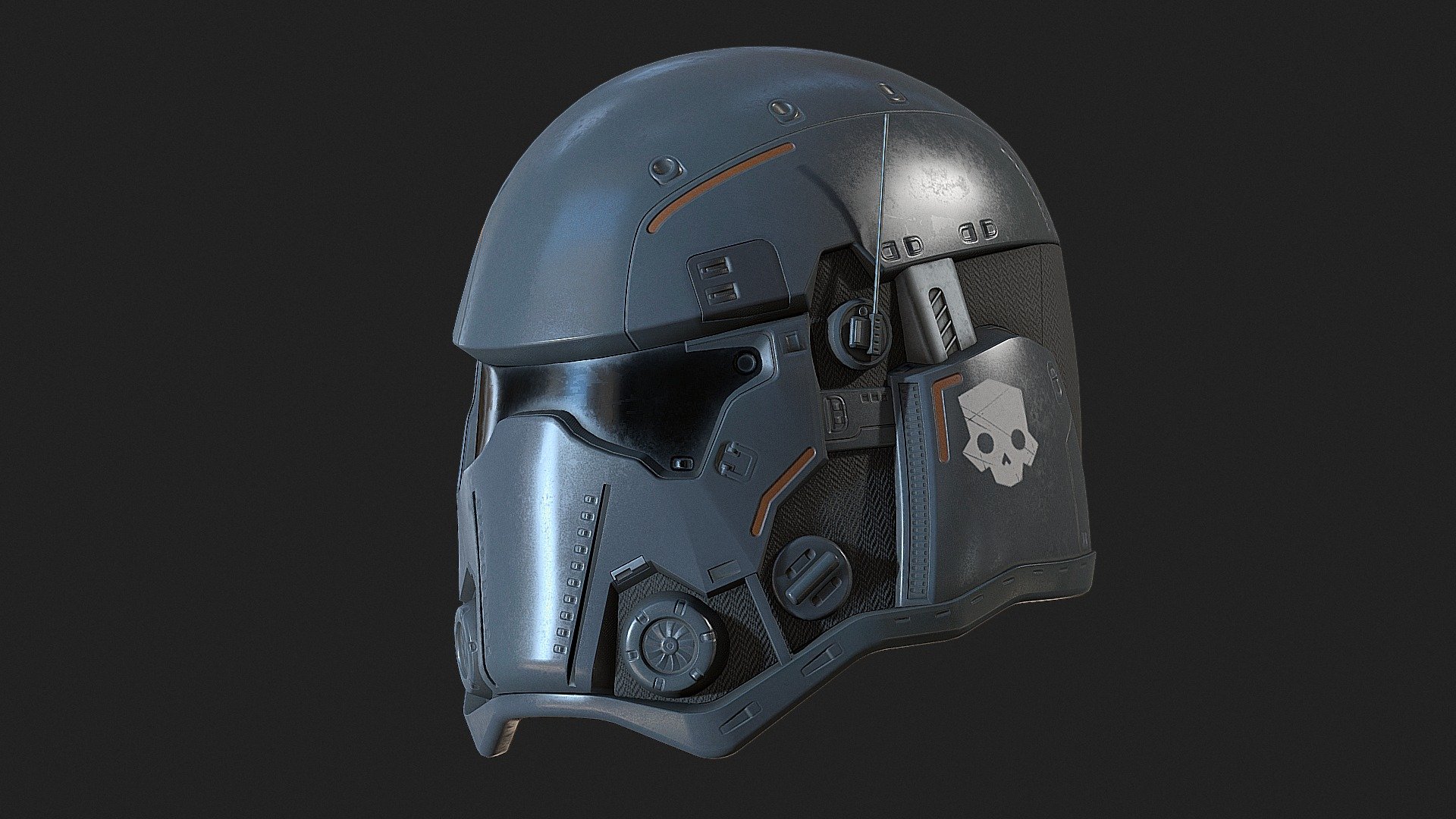 HELLDIVERS 2 Helmet - 3D model by LordCinn [7a2e778] - Sketchfab