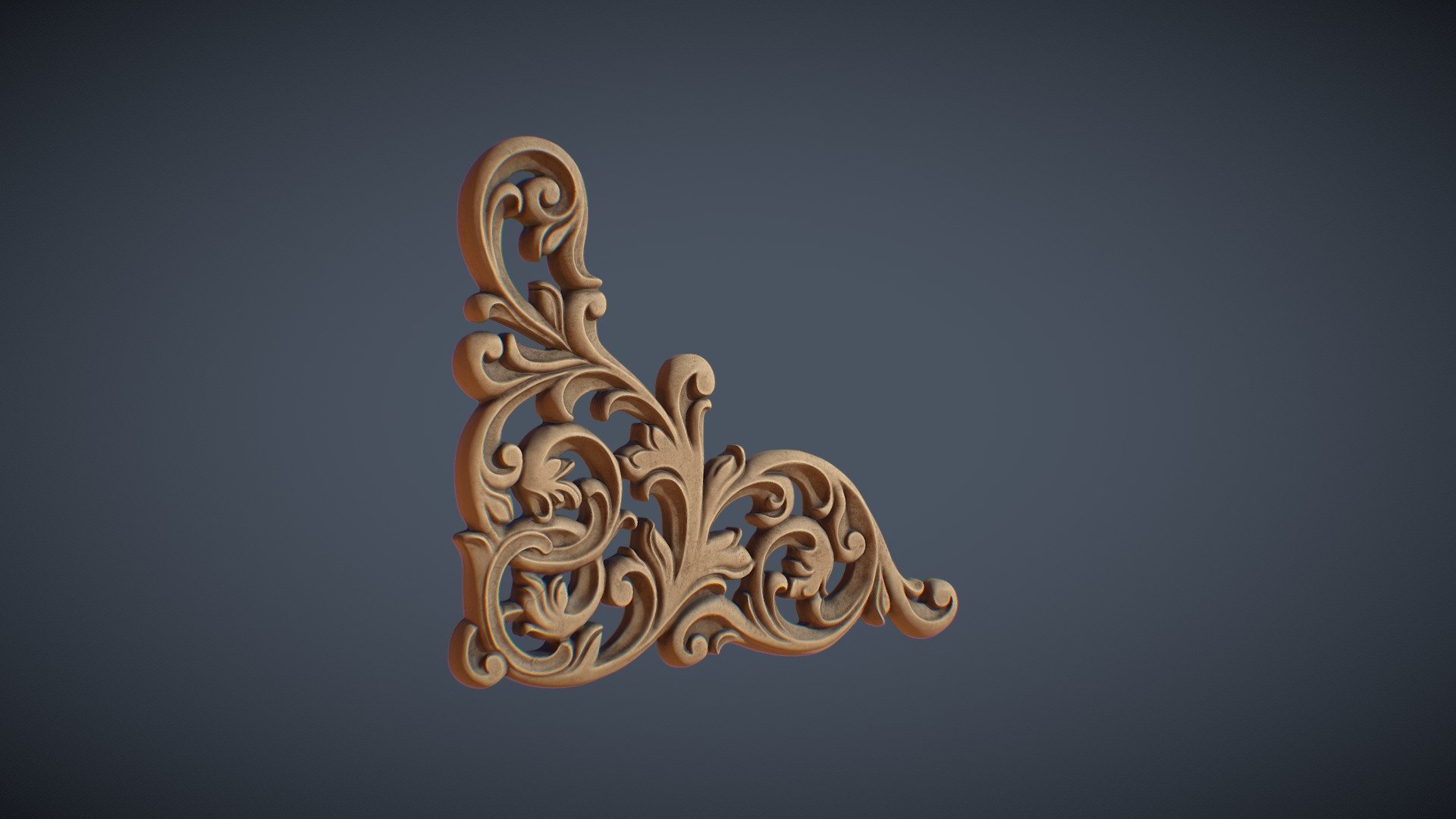 Vintage Baroque Design - Download Free 3D model by 3DtheFreeD [7a2e9f5 ...