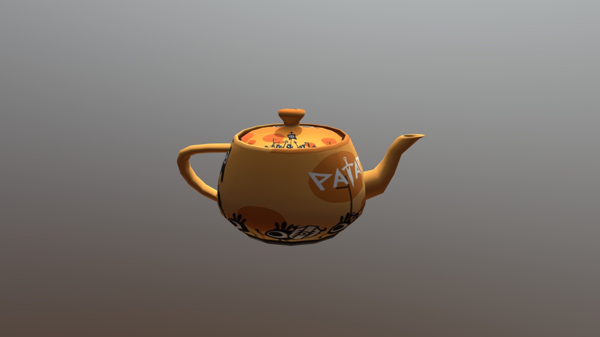 PATAPON Teapot (1075448012何菡笙) - 3D model by 1075448012 [7a2eac5 ...