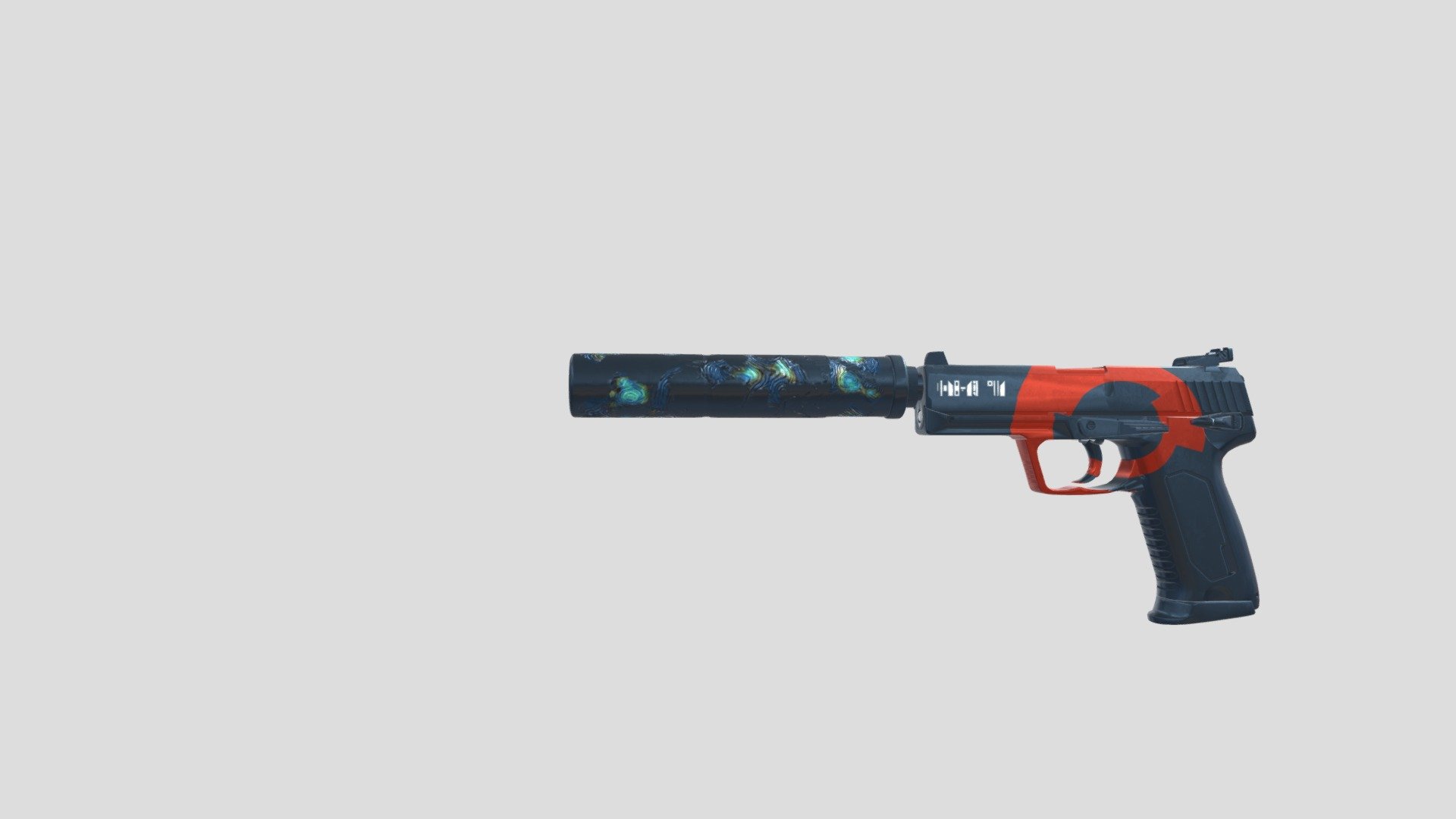USP-S | Combine Gun - 3D model by MoTyaBoy [7a2eade] - Sketchfab