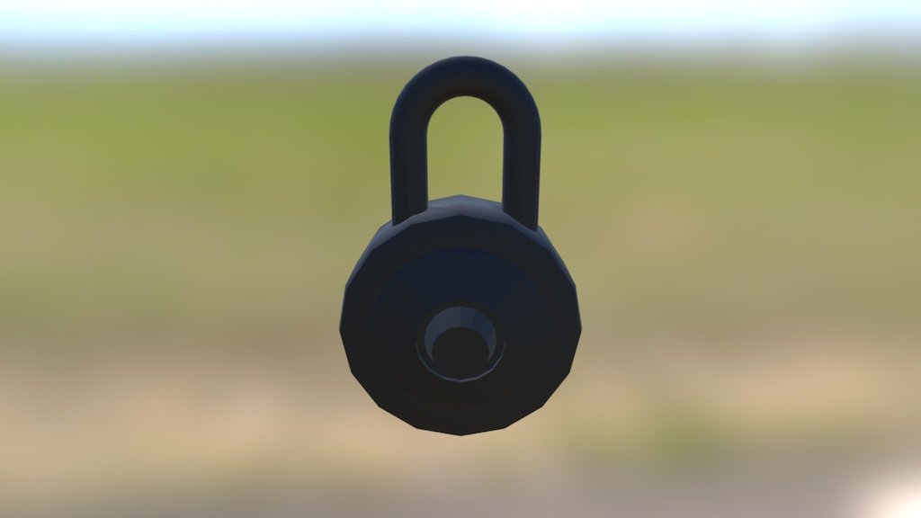 Lock - 3D model by AlexOjeda [7a2f786] - Sketchfab