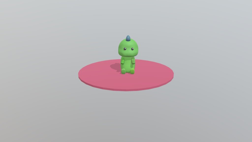 Baby Dino - 3D model by Jasmine Croser (@jasminecroser) [7a3021b ...