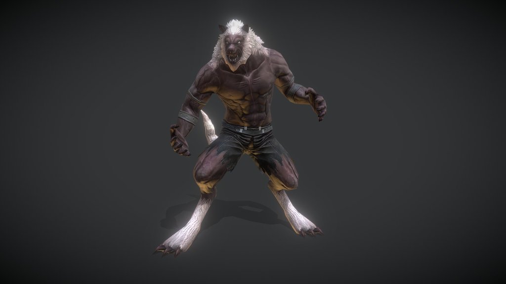 Werewolf Pack - A 3D model collection by Tokiyoshi Takaya ...