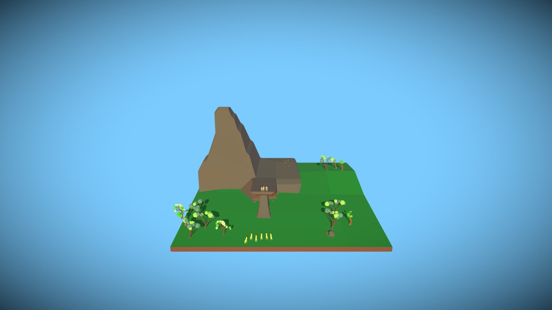 Low poly Lion King - 3D model by dyydleisson [7a34980] - Sketchfab