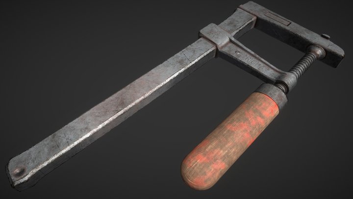 F-clamp 3D models - Sketchfab