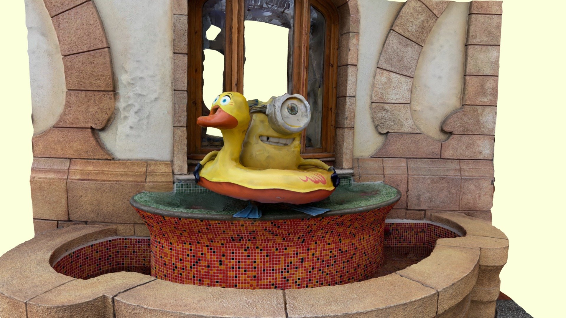 Minion Ducky (USS)(Sentosa) - Download Free 3D model by Mr. Mushi (@mr ...