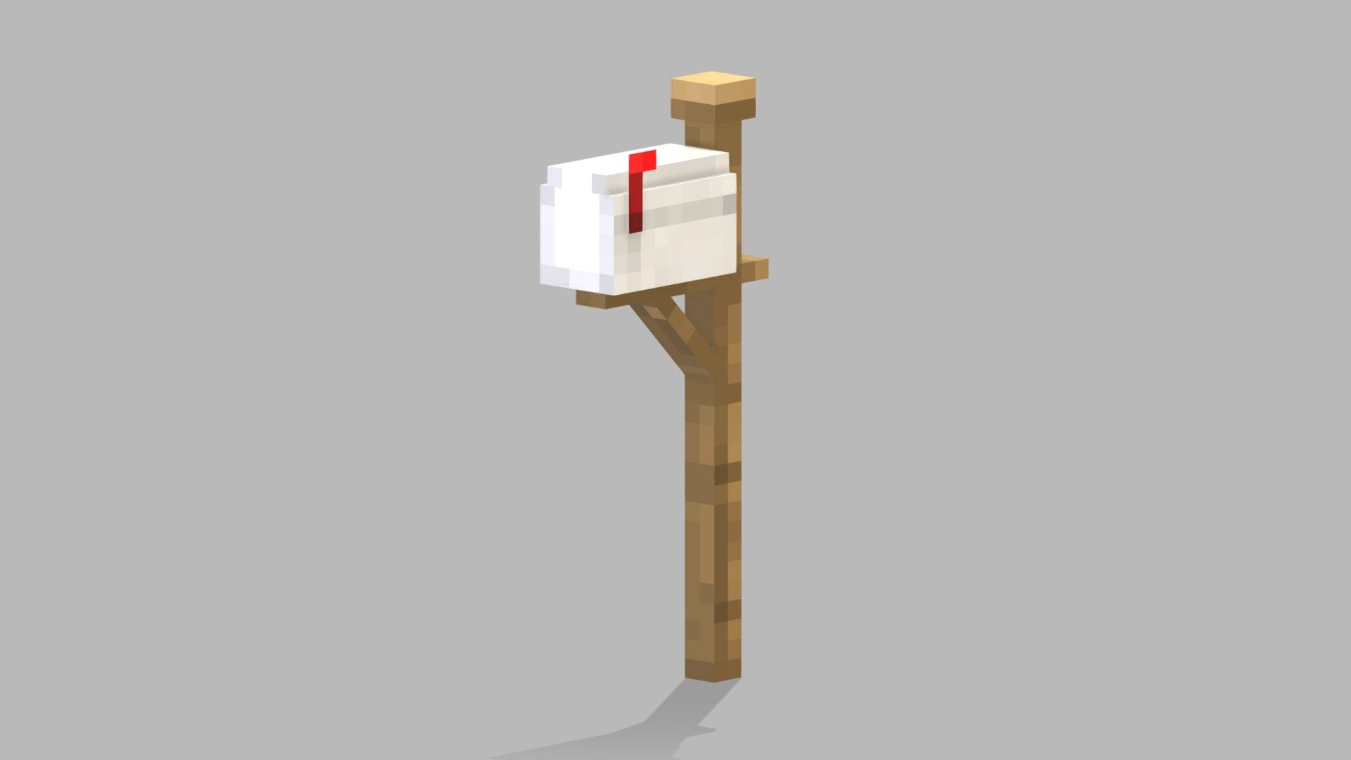 Minecraft Mailbox - 3D model by Twelve (@twelveably) [7a36717] - Sketchfab