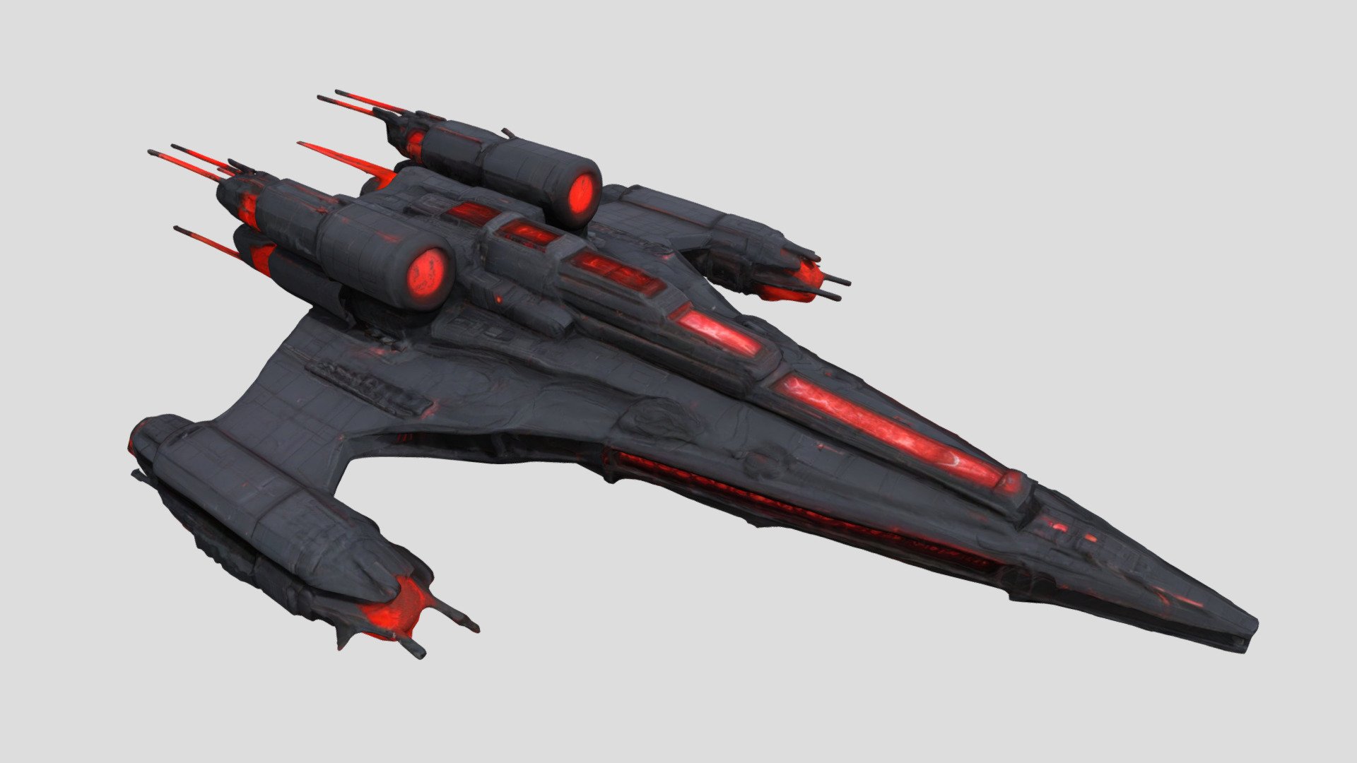 Harbinger-Class Raider - Star Trek Eternity - Download Free 3D model by ...