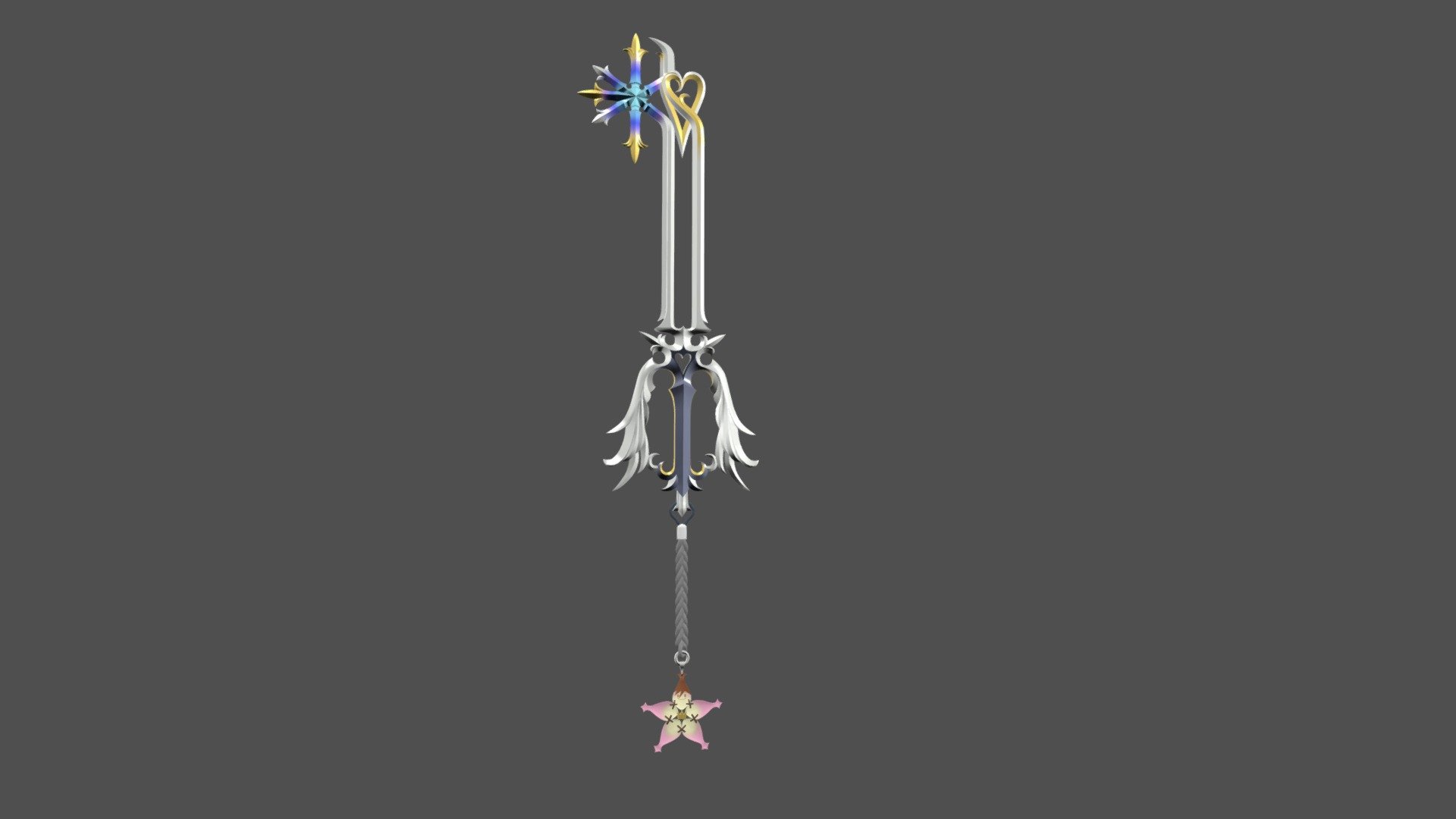 Keyblade Oath keeper - 3D model by Piyarad [7a38886] - Sketchfab