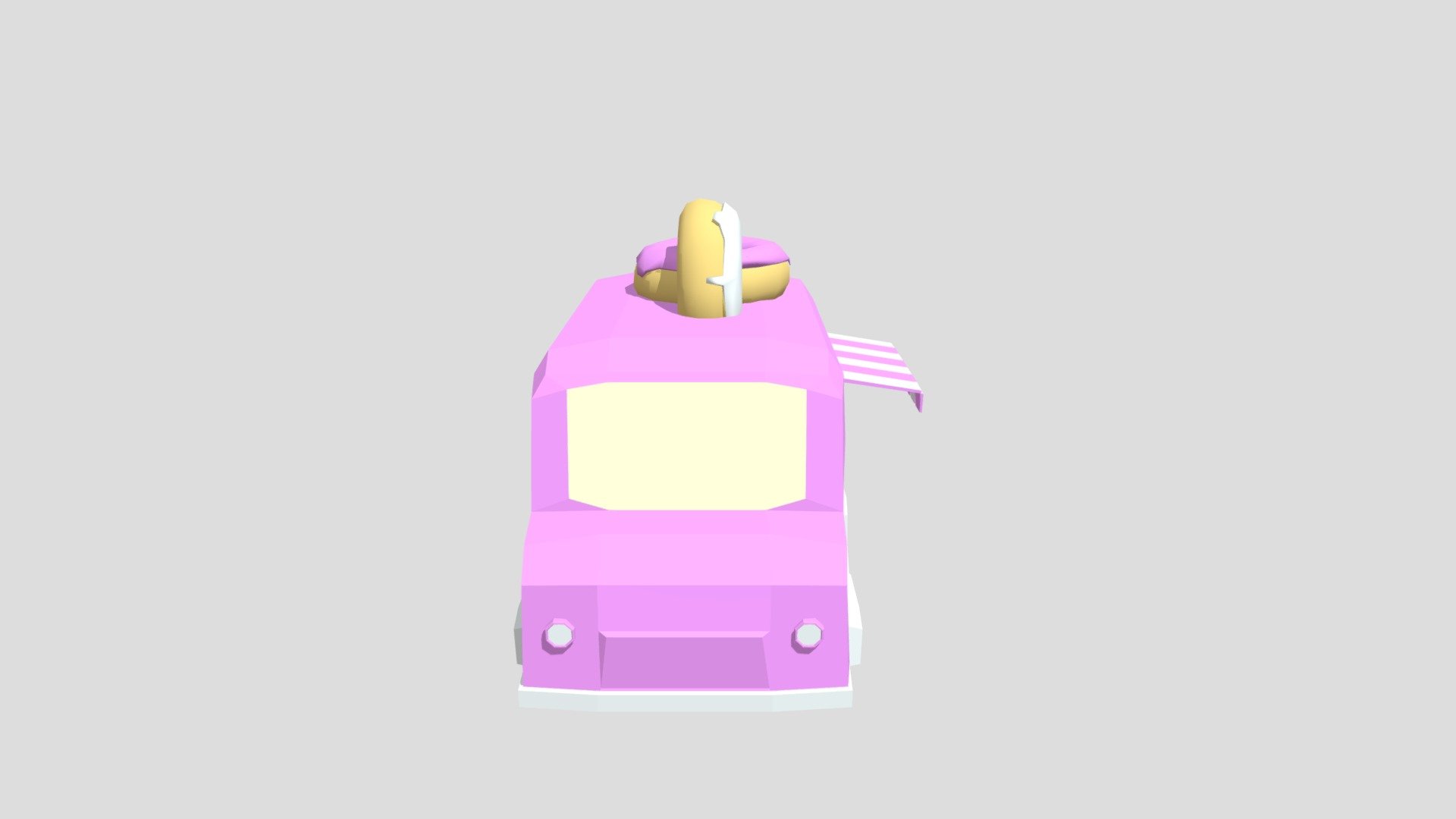Donut Truck - 3D model by cloegames [7a39302] - Sketchfab