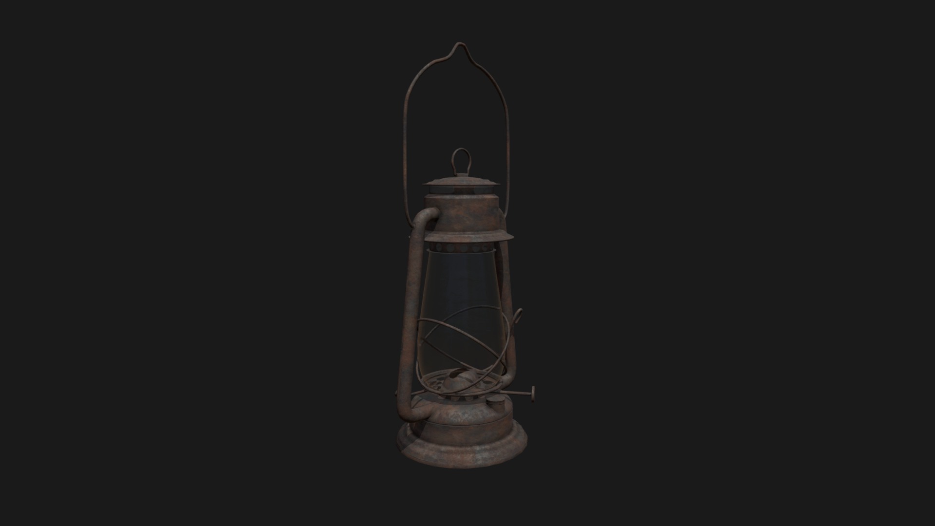 Oil lamp animated - 3D model by Tijmen [7a3a723] - Sketchfab