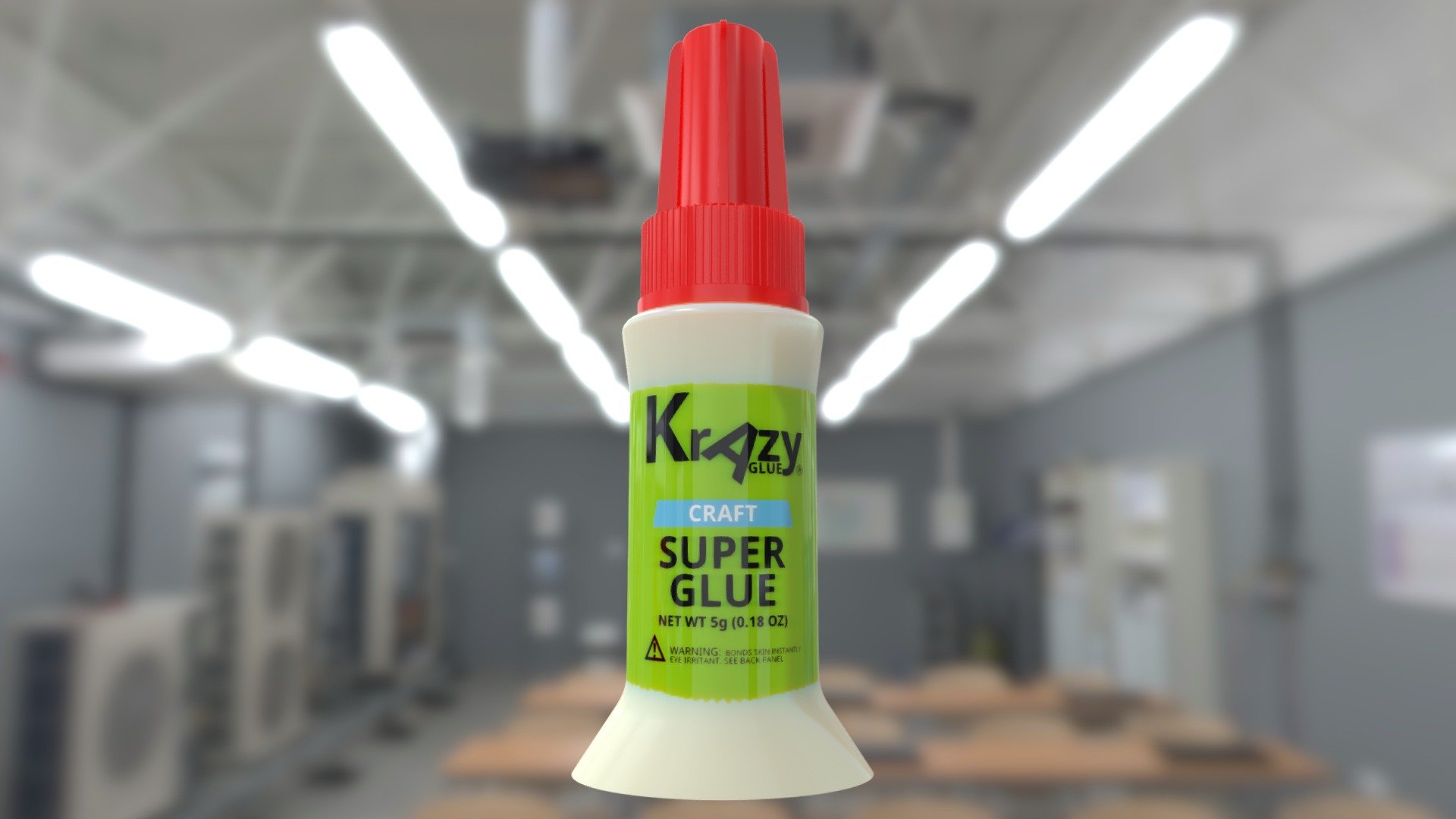 CRAFT SUPER GLUE (KrAzy GLUE®) - Download Free 3D model by Lorenzo ...