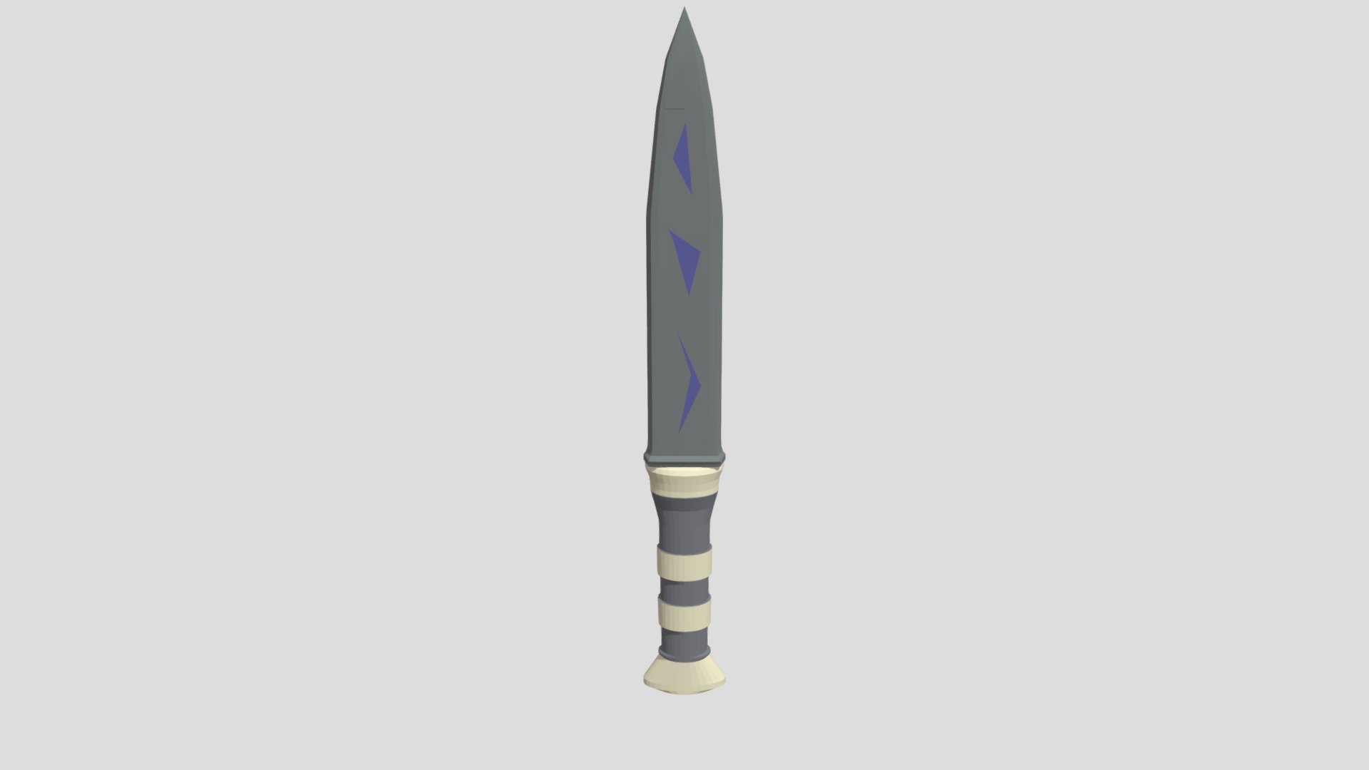 Low Poly Blade - 3D model by hasanguran [7a40b55] - Sketchfab