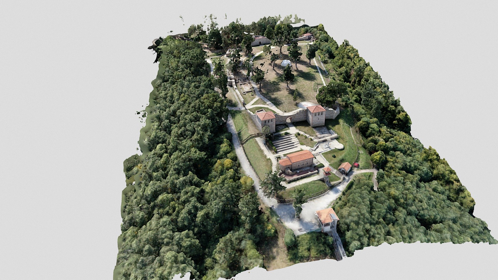 Антична крепост Цари Мали Град / Cari Mali Grad - 3D model by ...