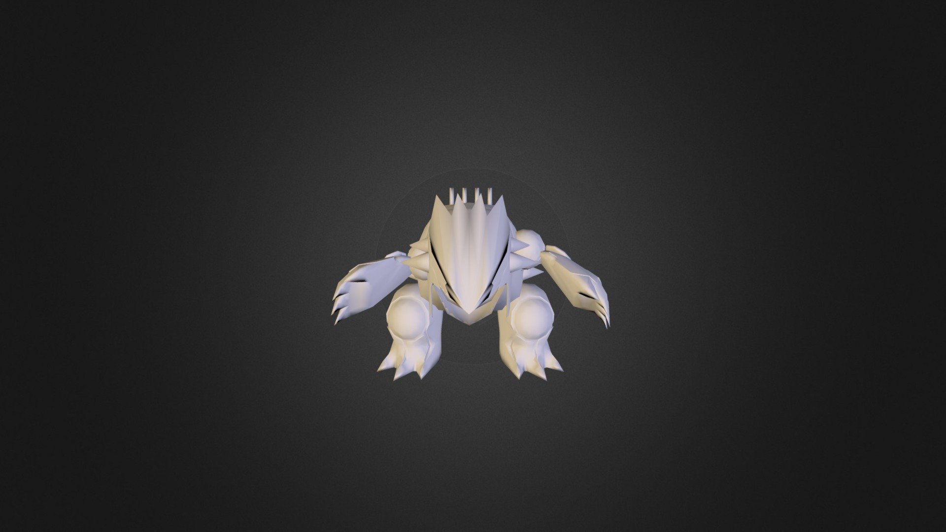 Groudon,obj - 3D model by kurosekaie [7a42af0] - Sketchfab