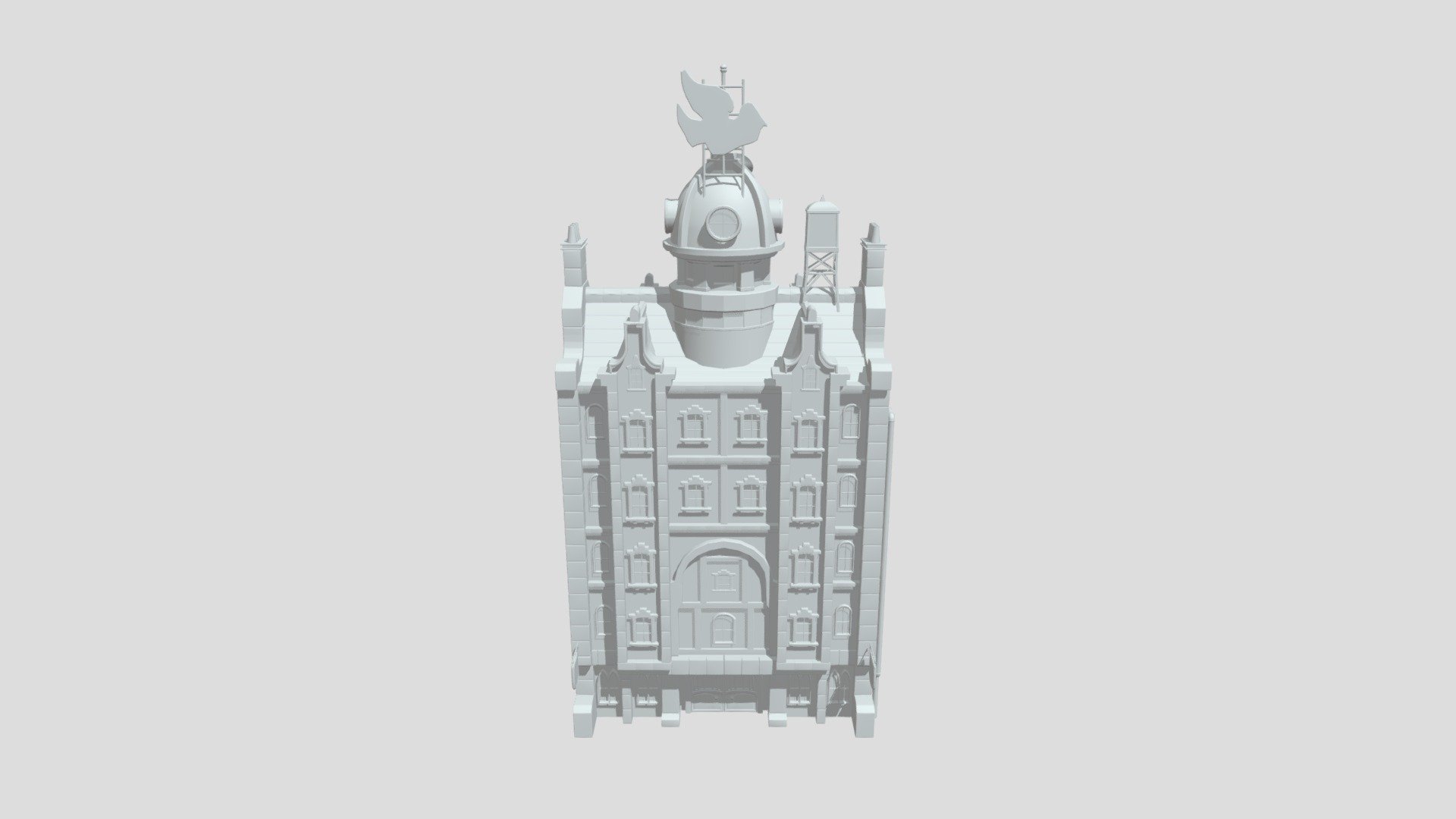 Steampunk Building: Modular Kit Project - 3D model by kmagpuri [7a42bb7 ...
