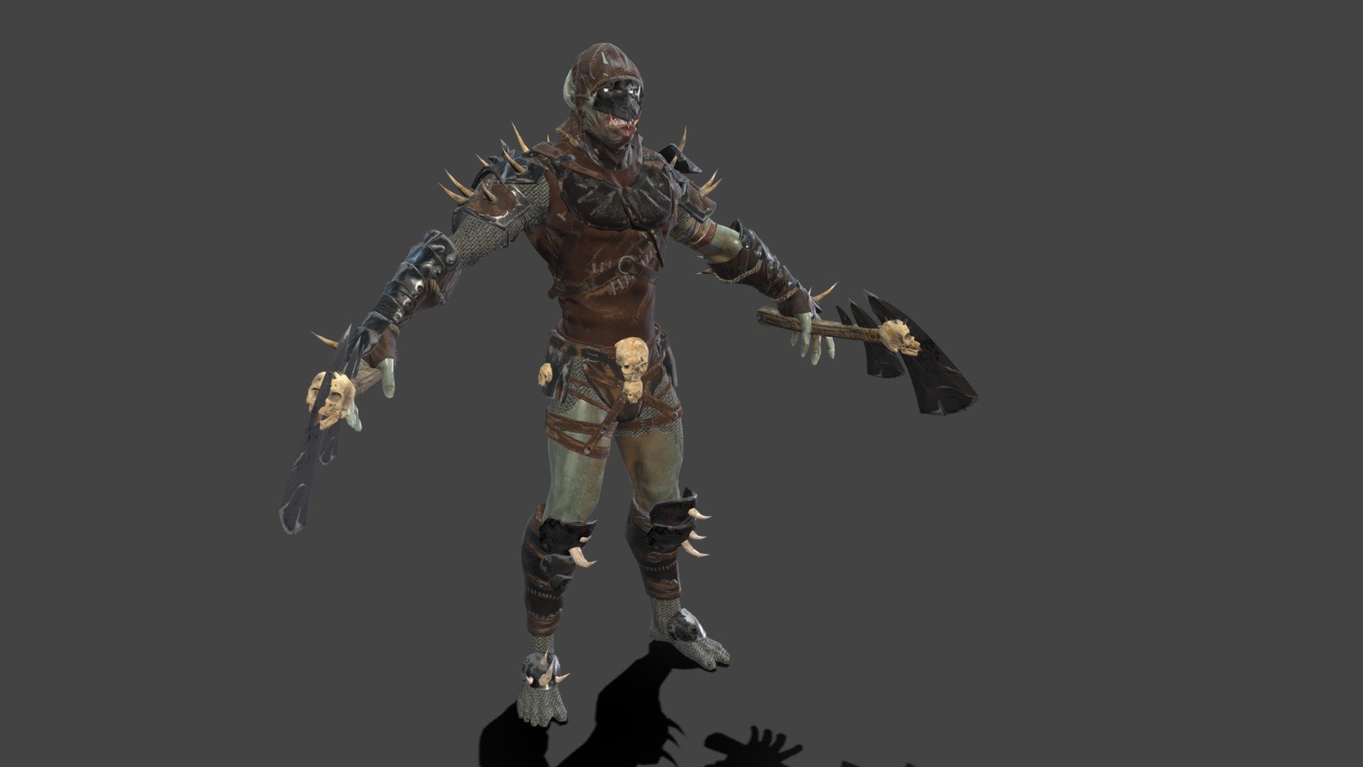 Orc Destroyer 5 - Buy Royalty Free 3D model by dremorn [7a42e2d ...