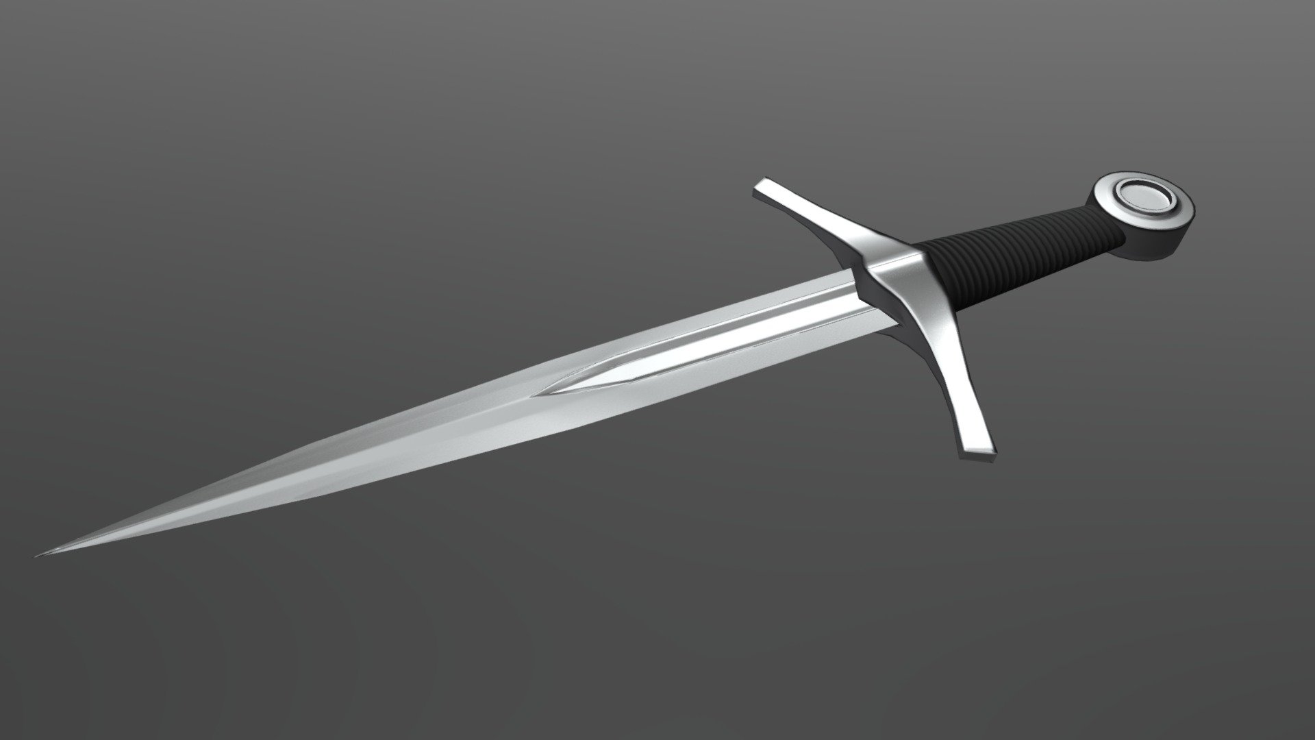 Medieval Dagger - 3D model by VowelsBrandon (@VowelsBrqadnon) [7a45123 ...