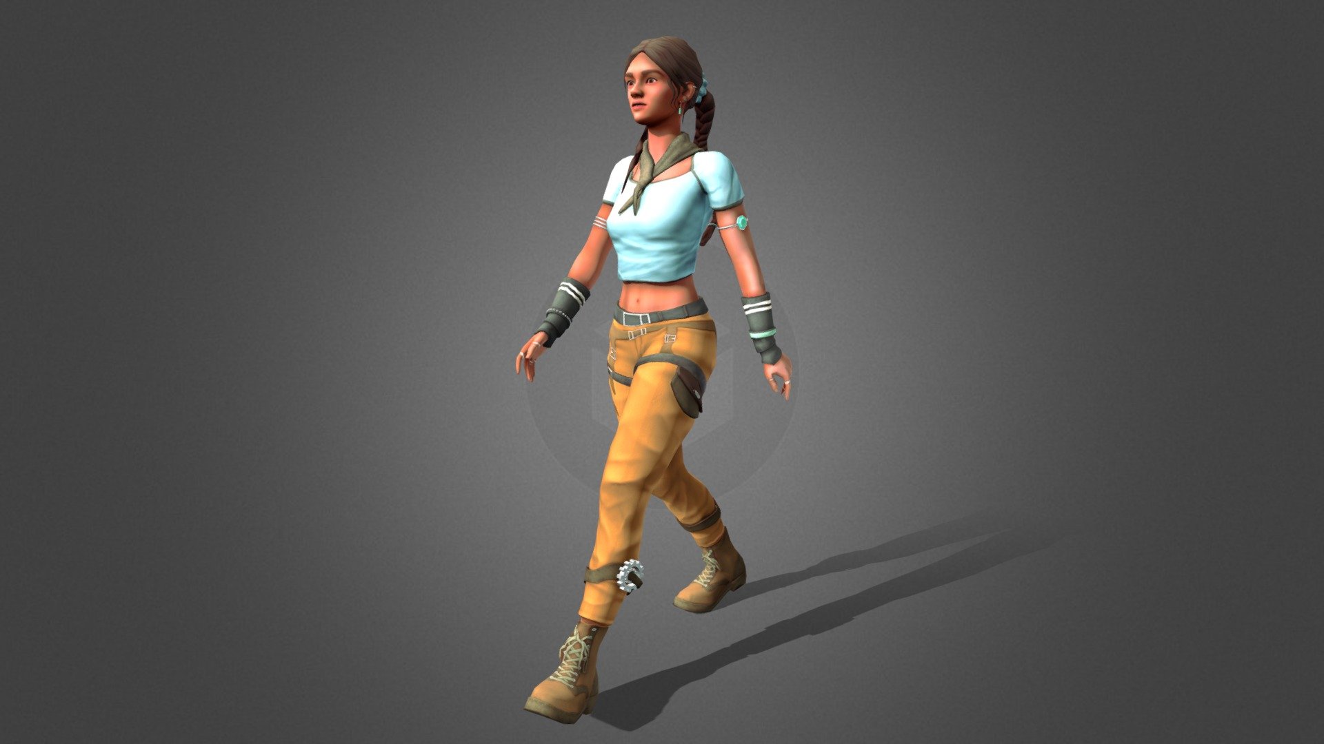 Tala | NPC - 3D model by Low Poly Models (@LowPolyModelsWorld) [7a45664 ...