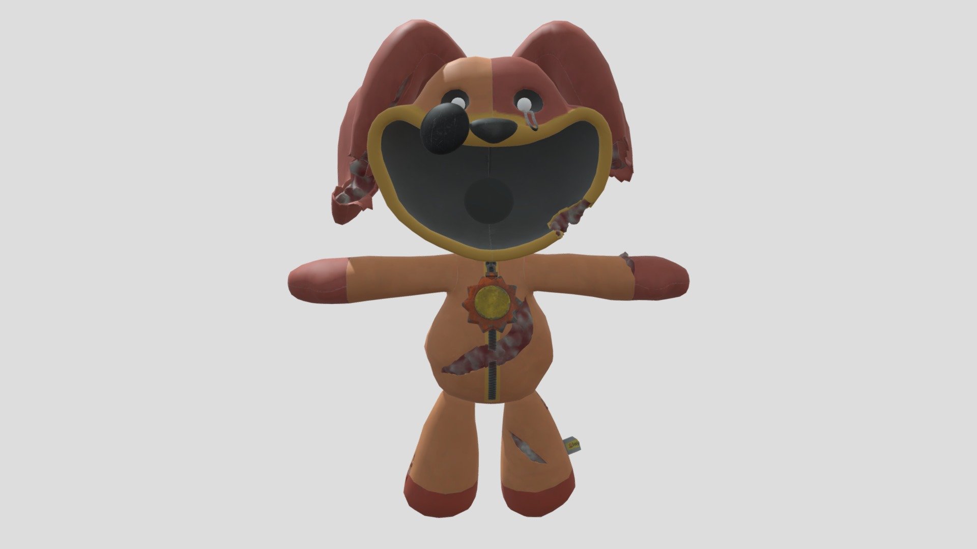 Dogday Plush - Download Free 3D model by Bittergiggle Playz [OFFICIAL ...