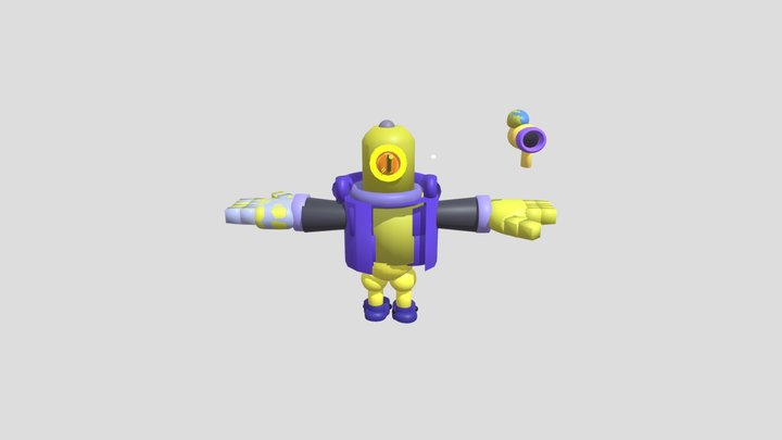 Brawl_stars 3D models - Sketchfab
