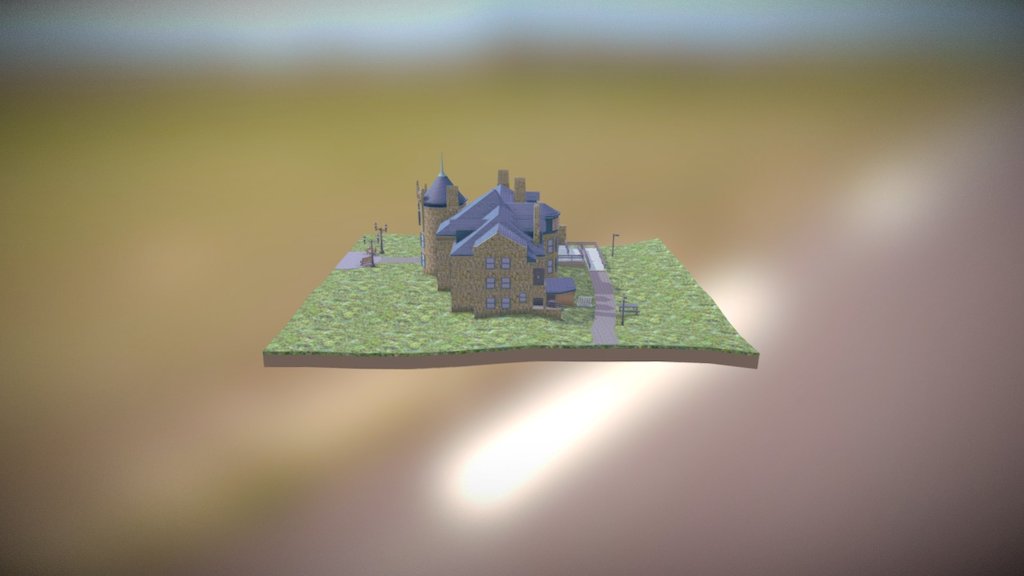 Louis Smith Tainter House - 3D model by Camilo Velosa (@camilovelosa ...