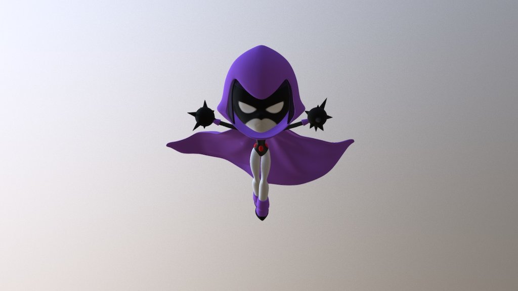Raven - 3D model by danbeu [7a4c2b6] - Sketchfab