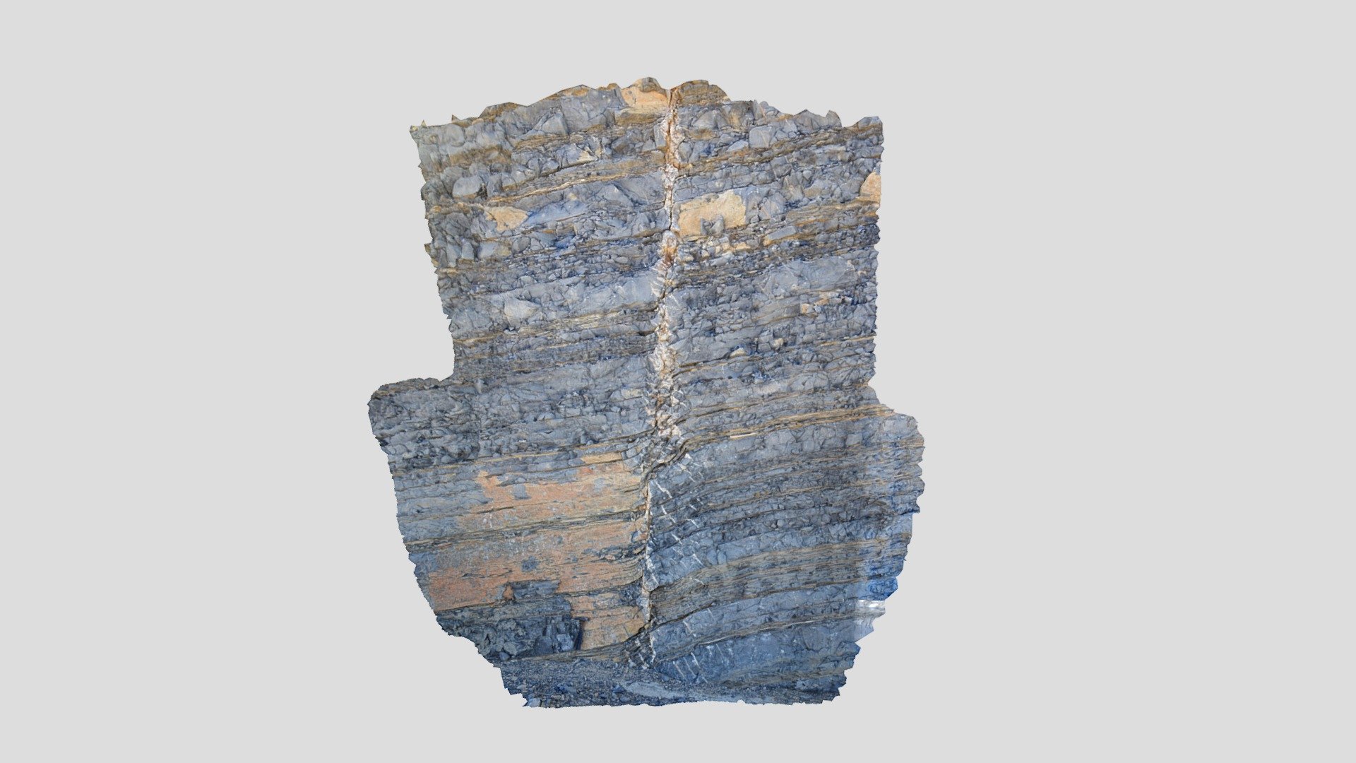 Normal fault in Jabal Akhdar (Oman) - Download Free 3D model by Amerigo ...