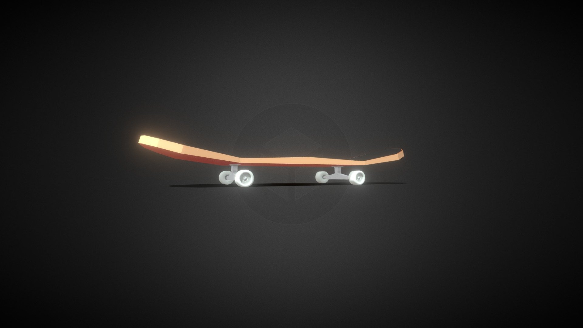 Lowpoly Simple Skateboard - Download Free 3D model by CrustyKeyboard7 (@NoodledModel) [7a4e7be ...