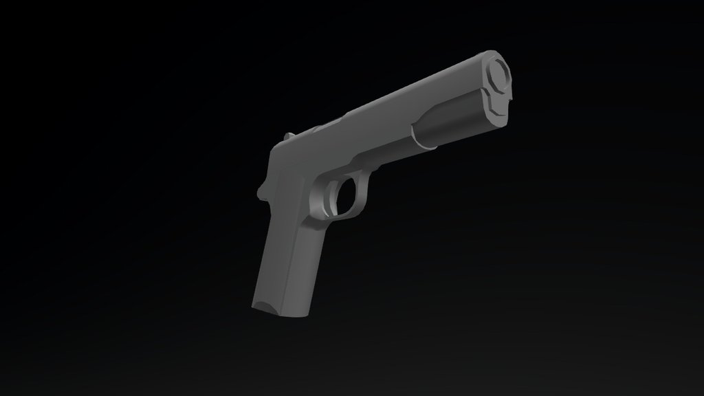 M1911 - 3D model by ernestserranojr [7a4f894] - Sketchfab