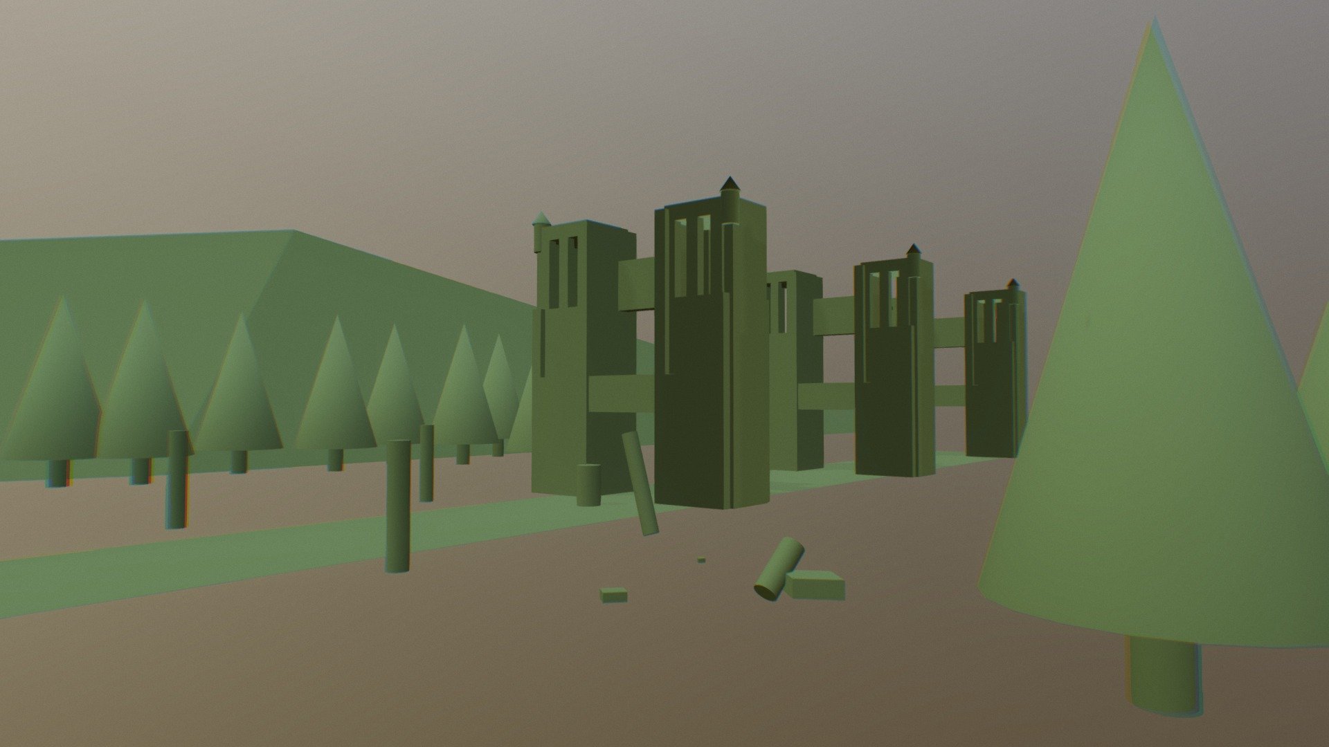 Week 2 Blocking - Download Free 3D model by jaz6629 (@sharkk) [7a50861 ...