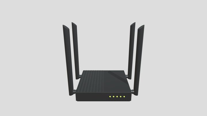Router 3D models - Sketchfab
