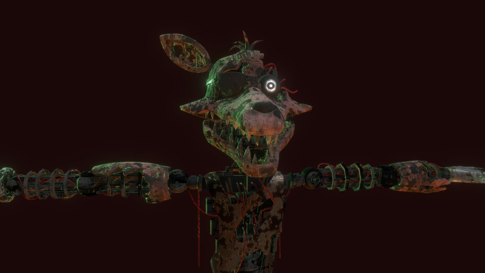 THE JOY OF CREATION | Ignited Foxy - Download Free 3D model by Xoffly ...