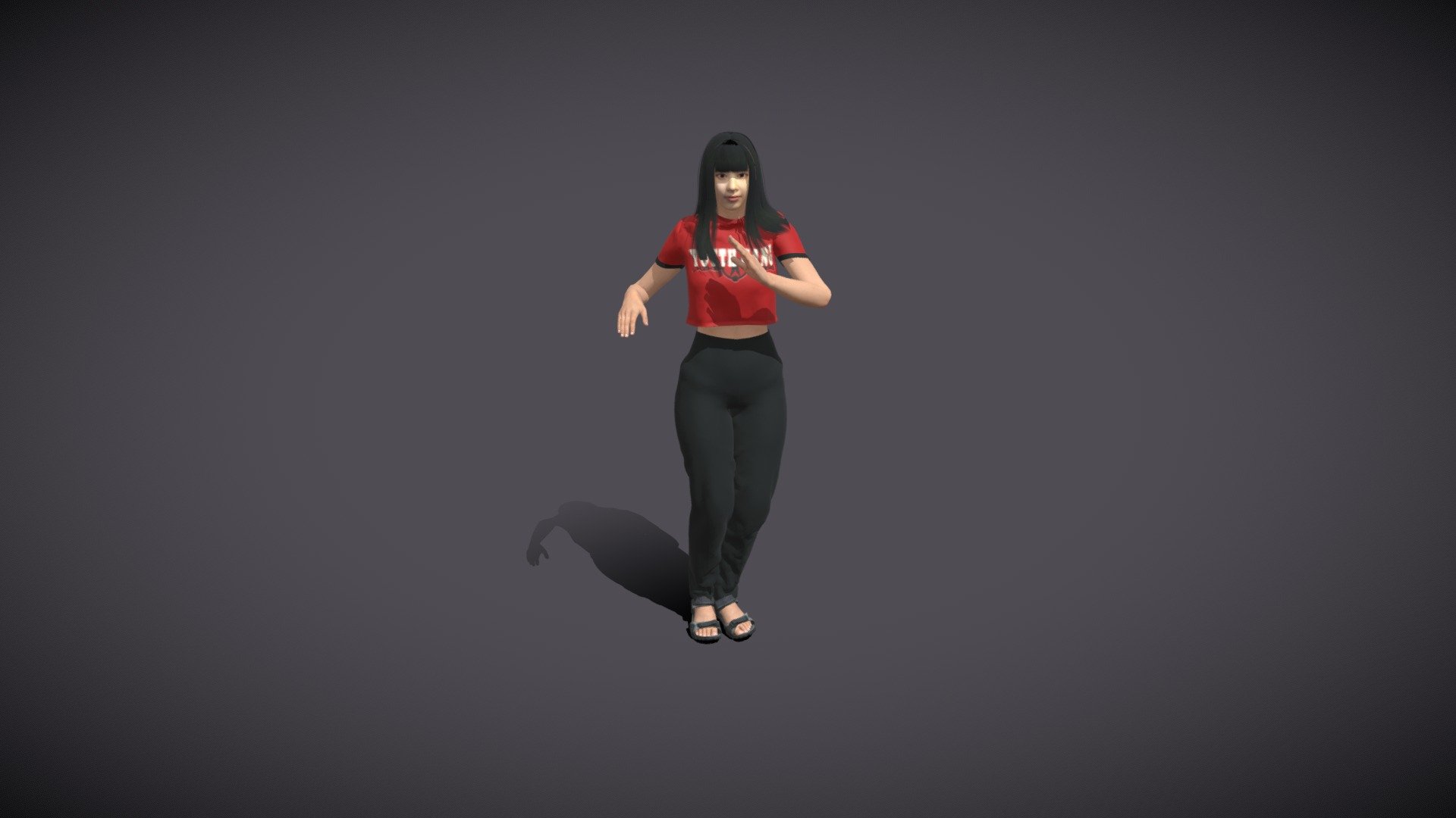 Michelle Rumba Dancing - Download Free 3D model by akz54542 [7a53f74 ...