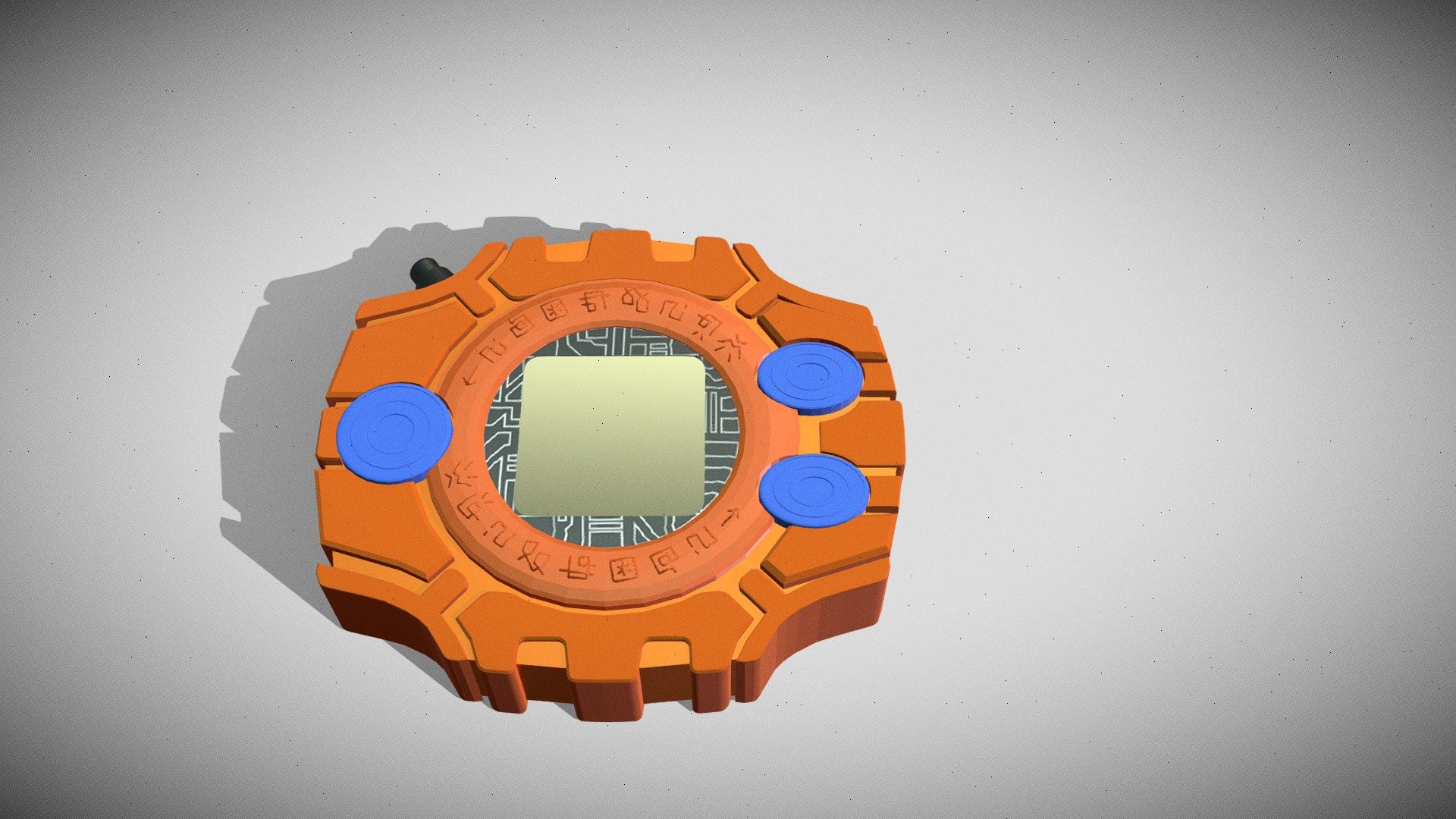 Digivice v1 - 3D model by ortizrinconcristianalveyro [7a54b56] - Sketchfab