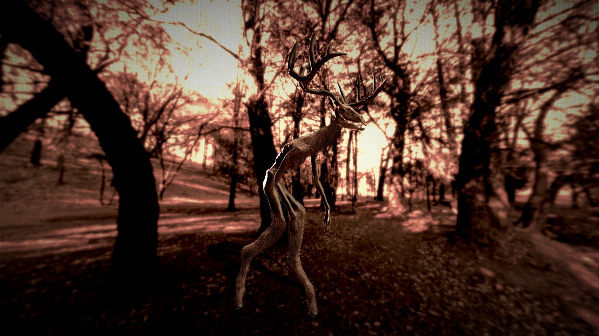 Wendigo - 3D model by PlattIntroTo3d [7a54e55] - Sketchfab