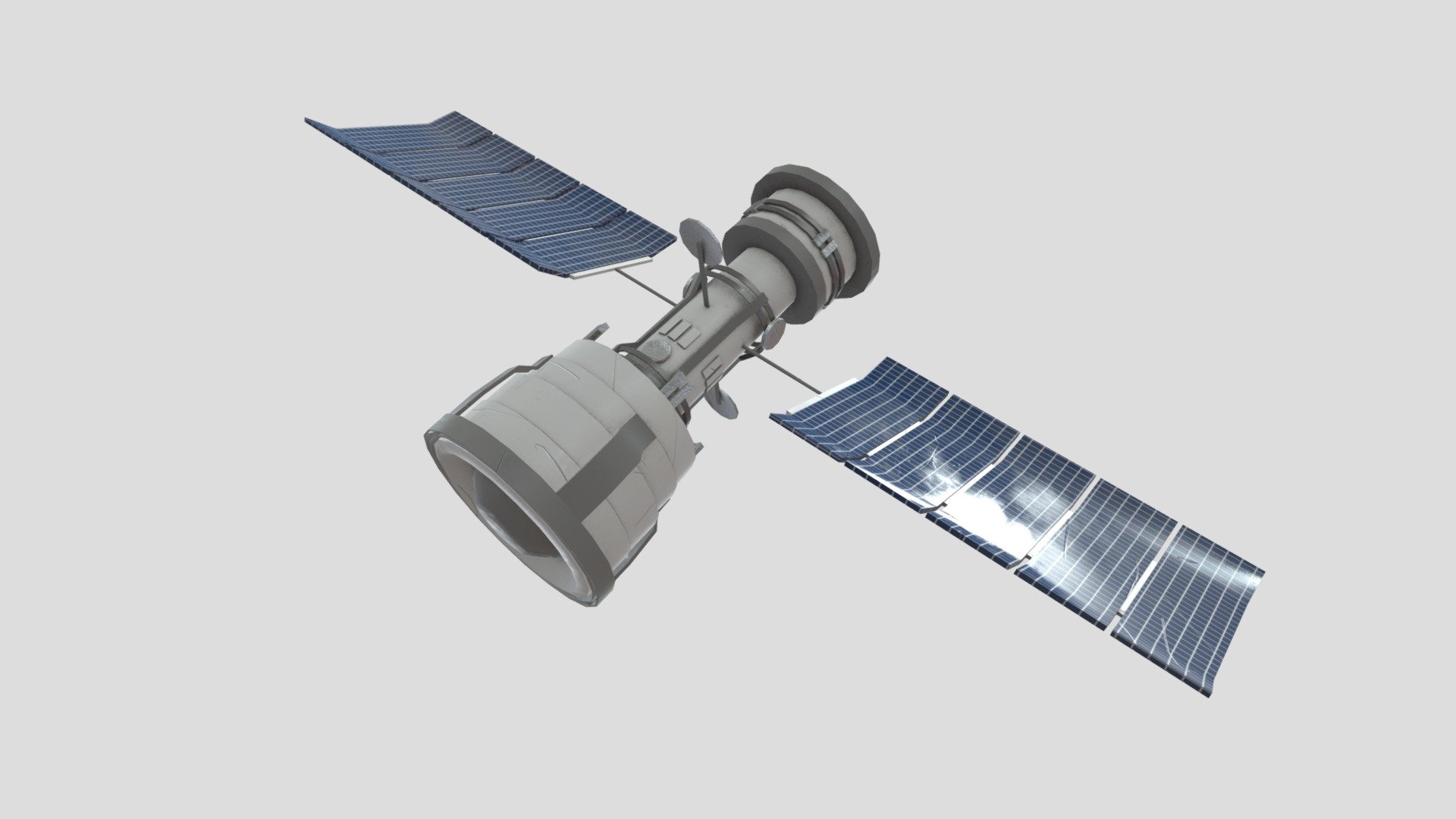 Satellite Toy/Model - Download Free 3D model by Cameron-Main [7a5556a ...