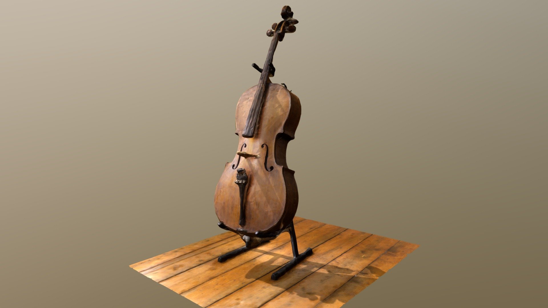 Cello - 3D model by Hyperdust [7a555cb] - Sketchfab