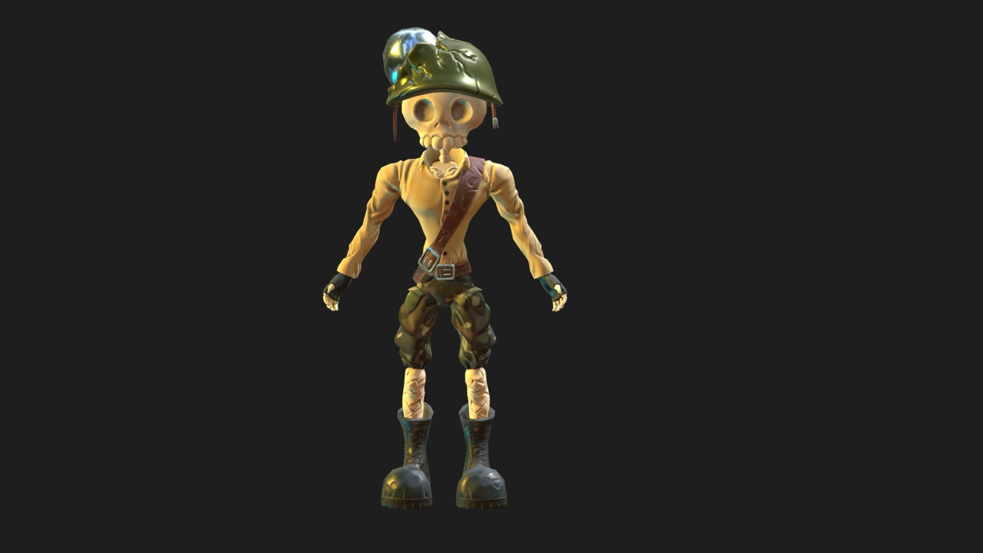 Dead_Skeleton_Soldat - 3D model by lili2609 [7a56f0f] - Sketchfab