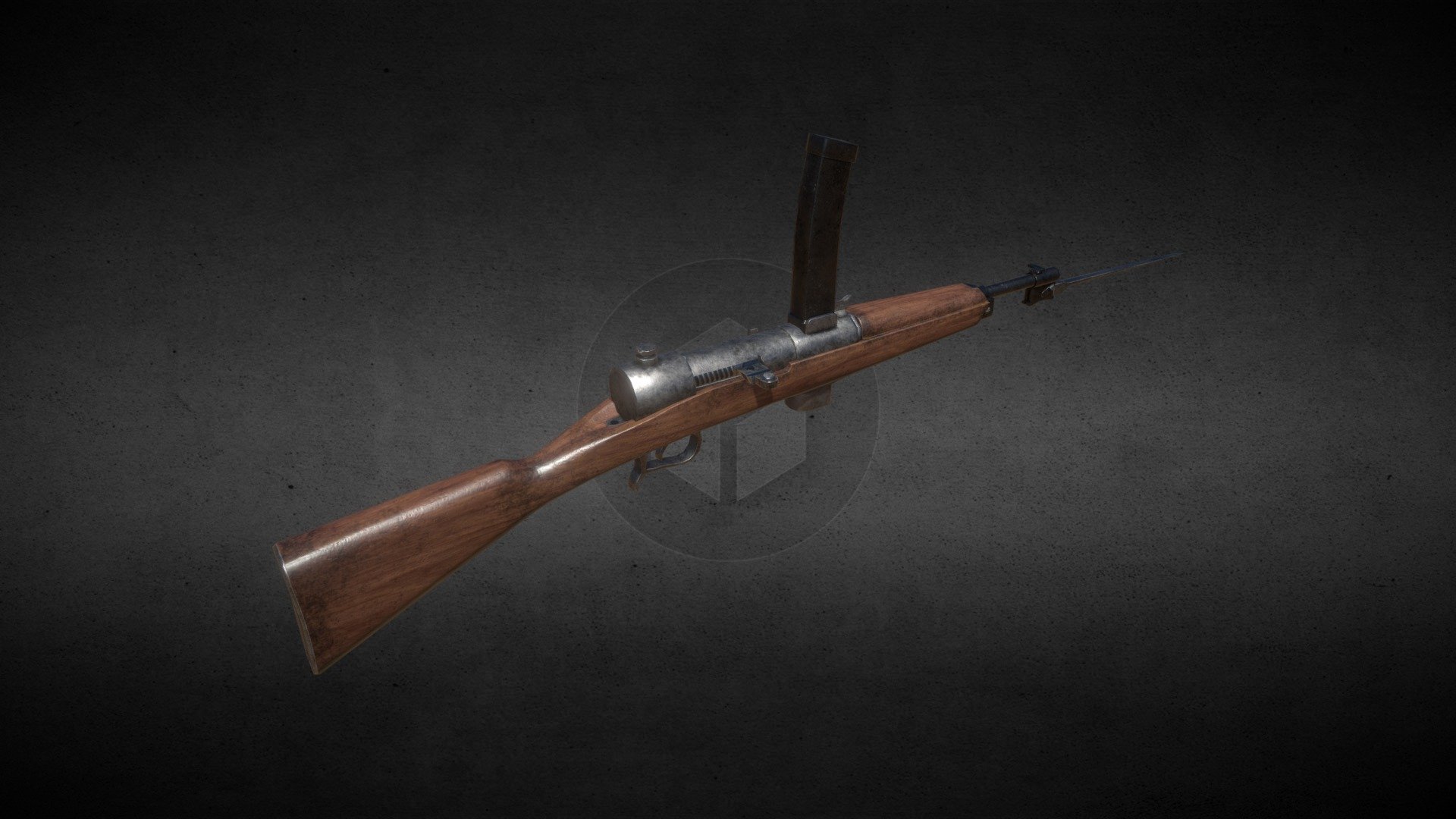 Automatico M1918 - 3D model by zilbeerman [7a574f5] - Sketchfab