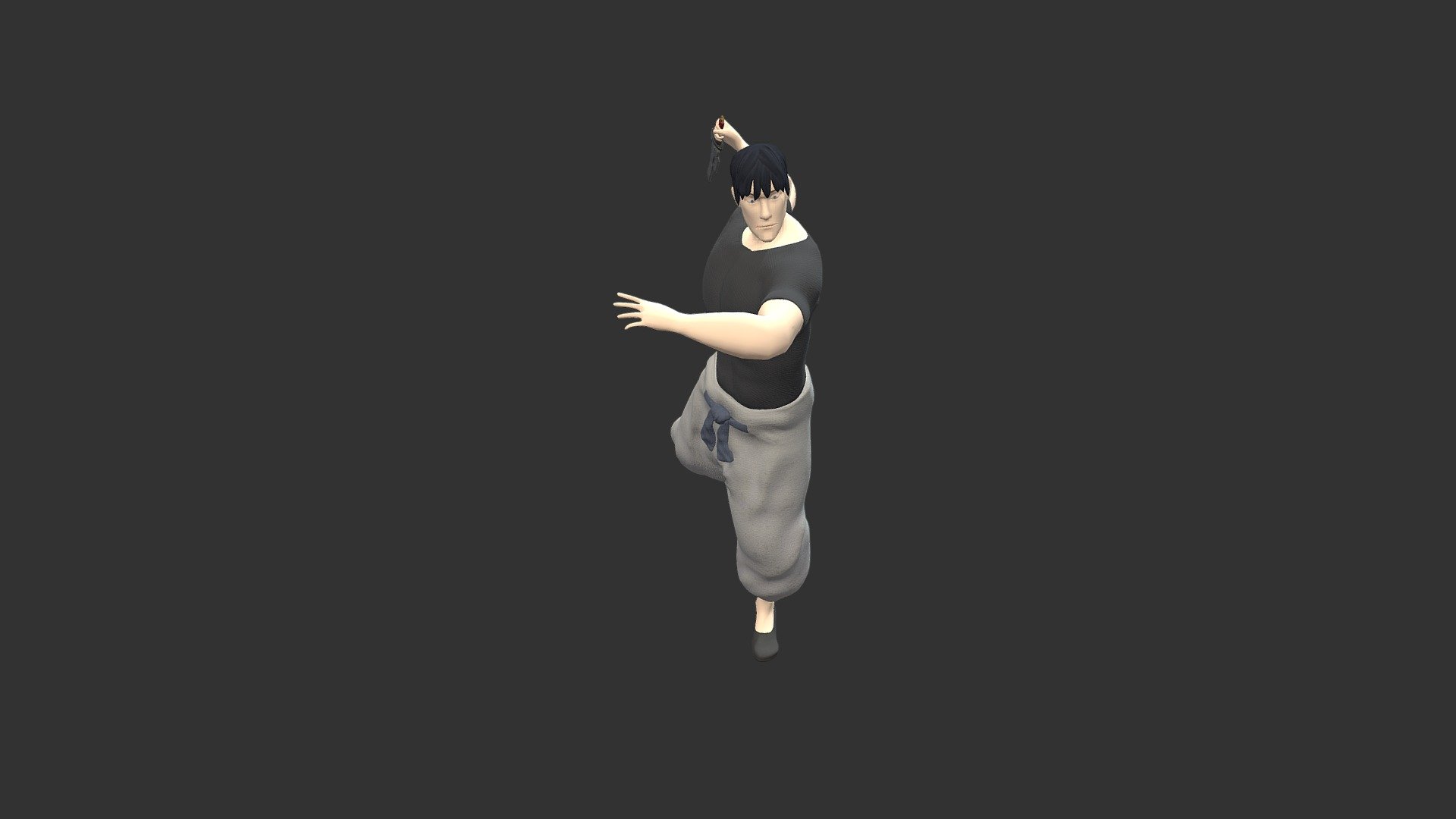 Toji Fushiguro - Jujutsu Kaisen - 3D model by biel.ayats.i [7a58e0e ...