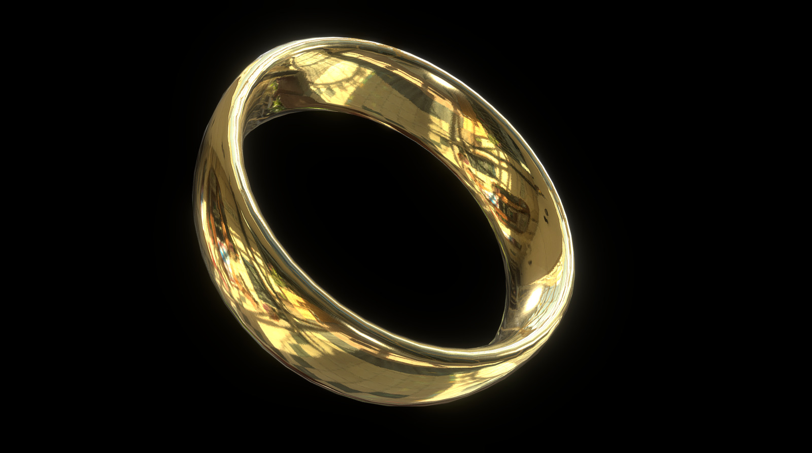 Gold Ring - 3D model by robgarlington [7a593b2] - Sketchfab