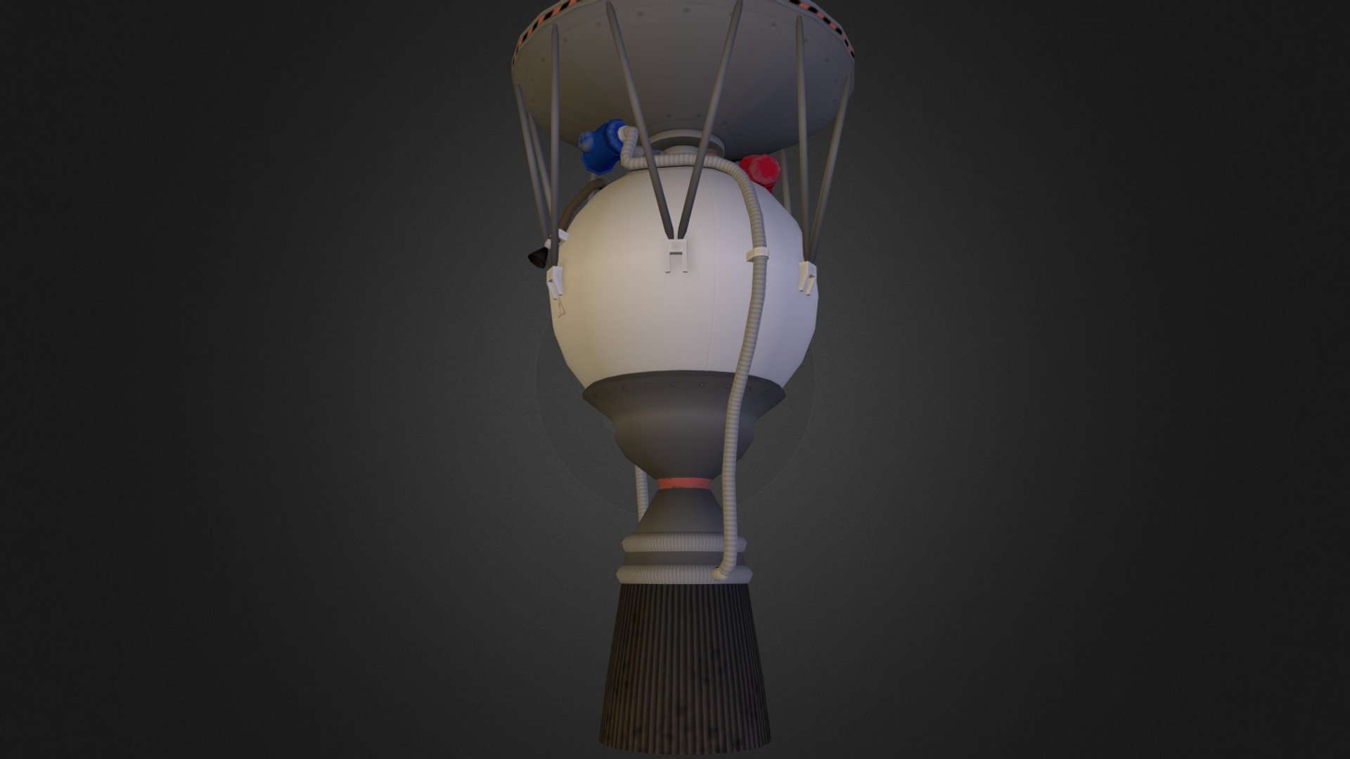 "Fatman" Nuclear Rocket - 3D model by 1989pete [7a5X5YX] - Sketchfab