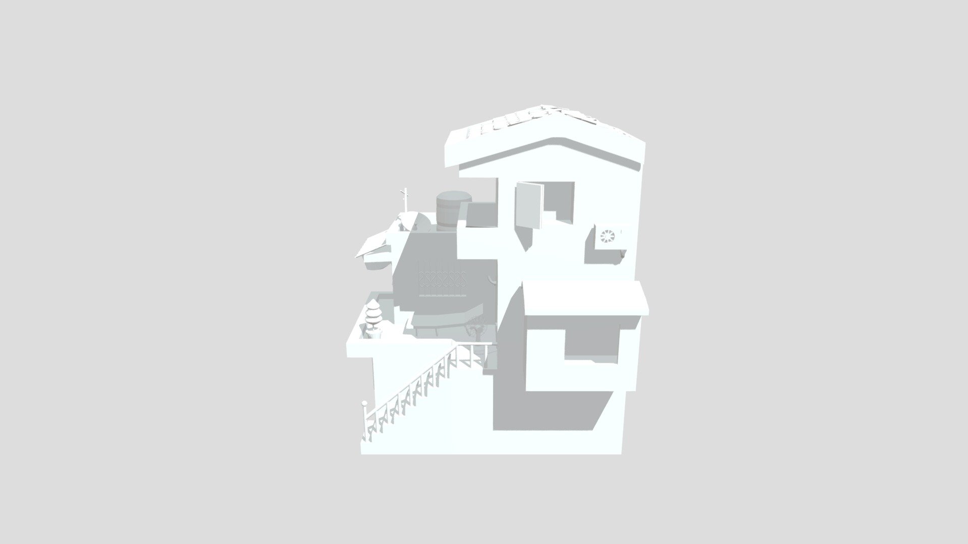 House Perspective - Download Free 3D model by nquan [7a5a352] - Sketchfab